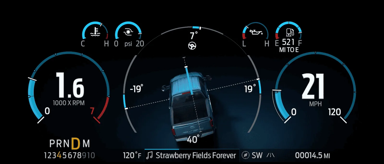2021 F150 Digital Cluster in action | Bronco6G - 2021+ Ford Bronco ...
