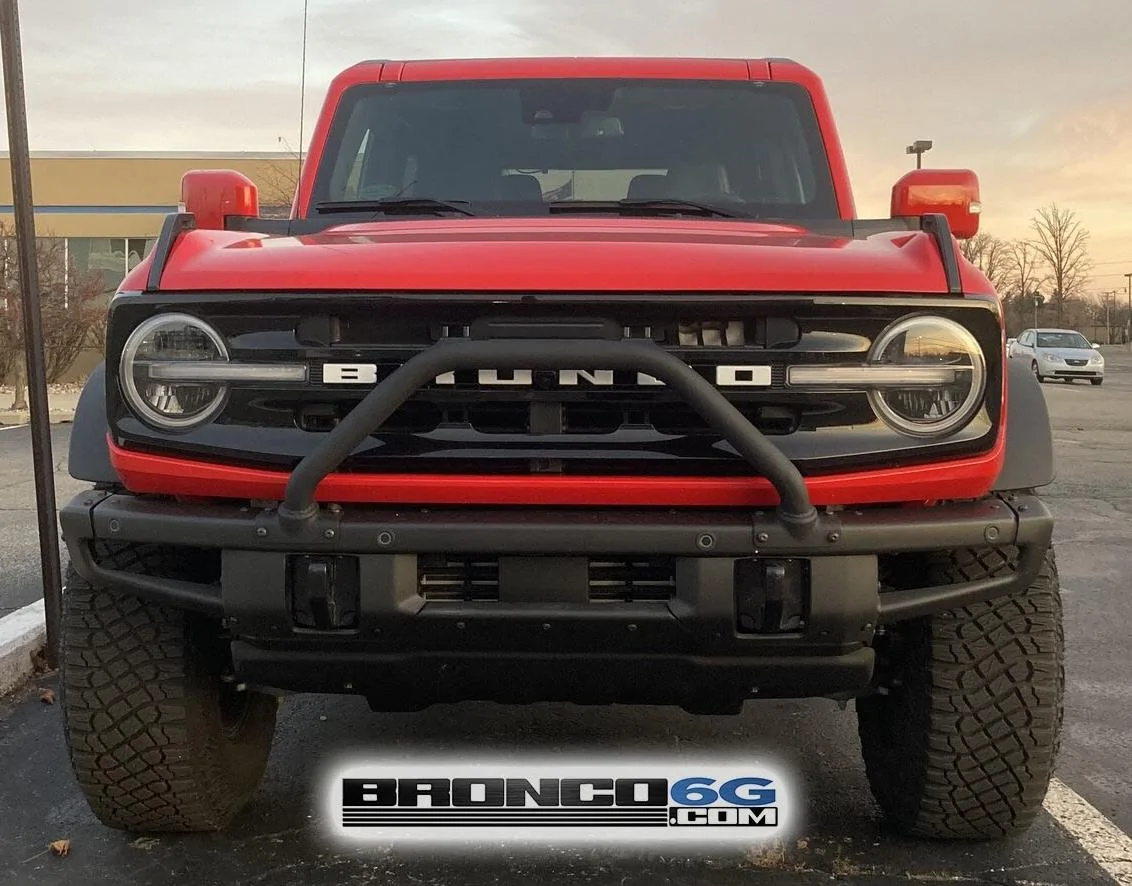 New Improved Brush Guard / Bull Bar Design and Location on Race Red ...