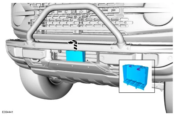 What is Plastic Piece in center of Capable bumper for? | Bronco6G ...