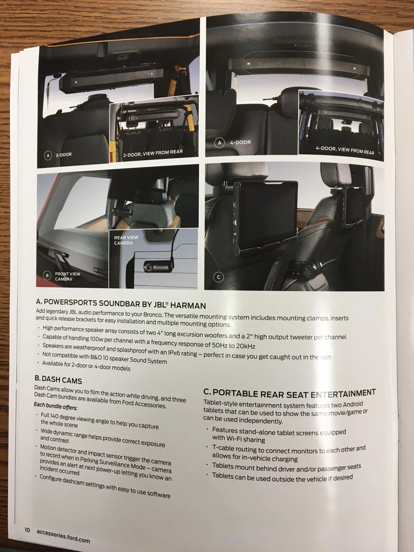 Ford Bronco Accessories Catalog w/ Part Numbers and Retail Pricing ...