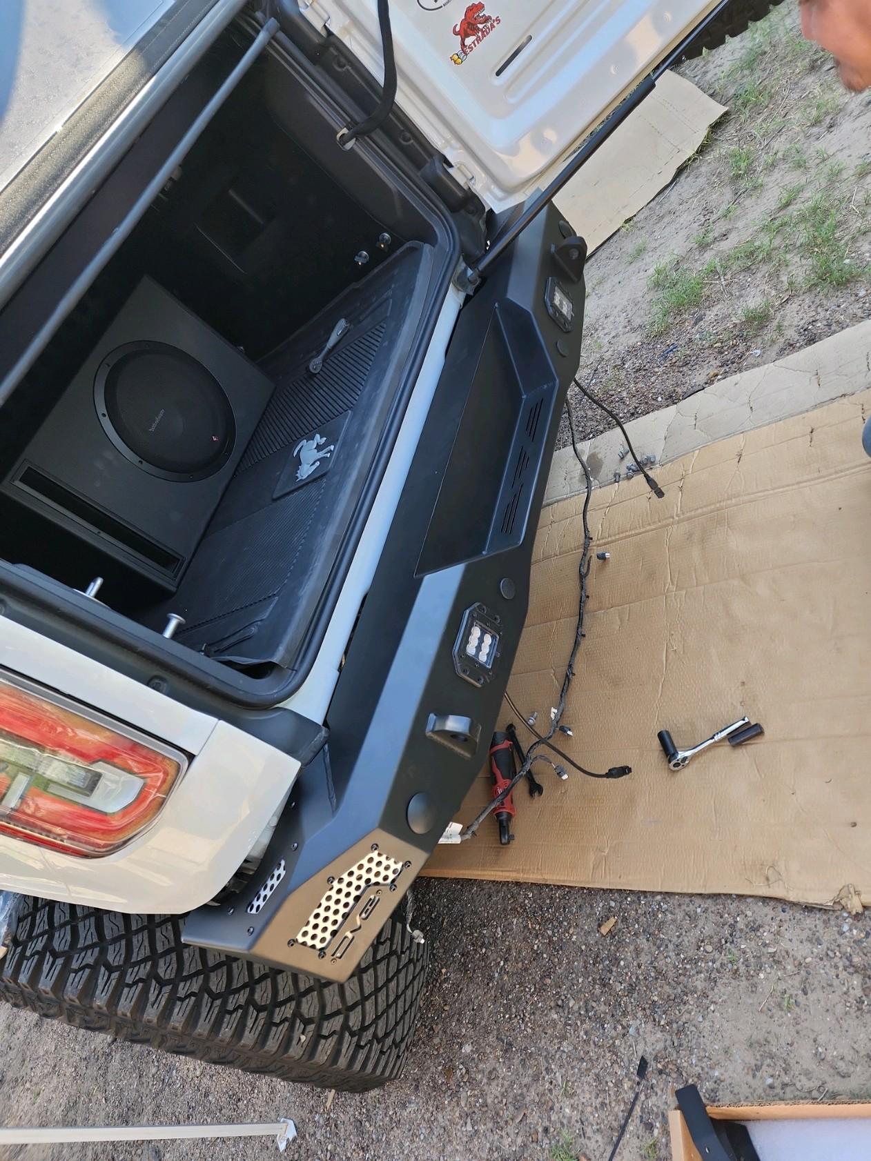 Help!! “sensors fault" after replacing rear bumper | Bronco6G - 2021 ...