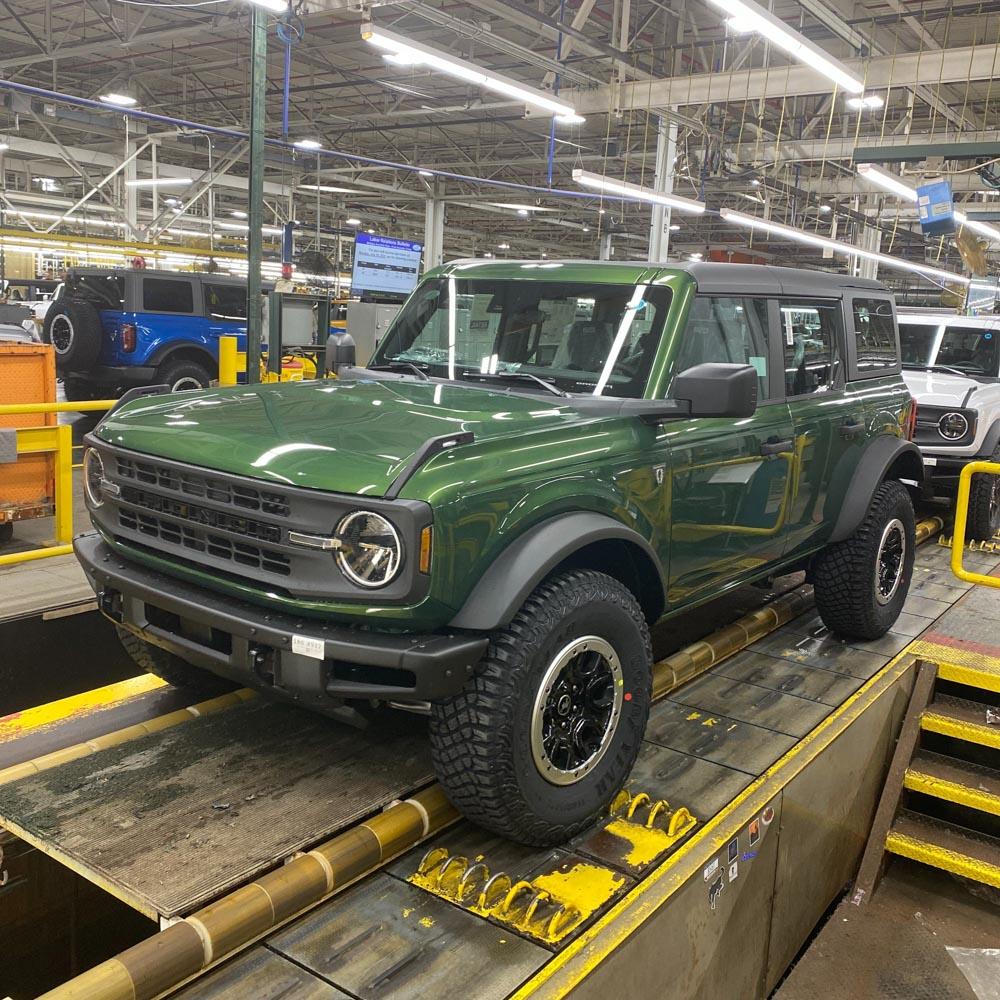 Then & Now: show your assembly line Bronco and current Bronco picture ...