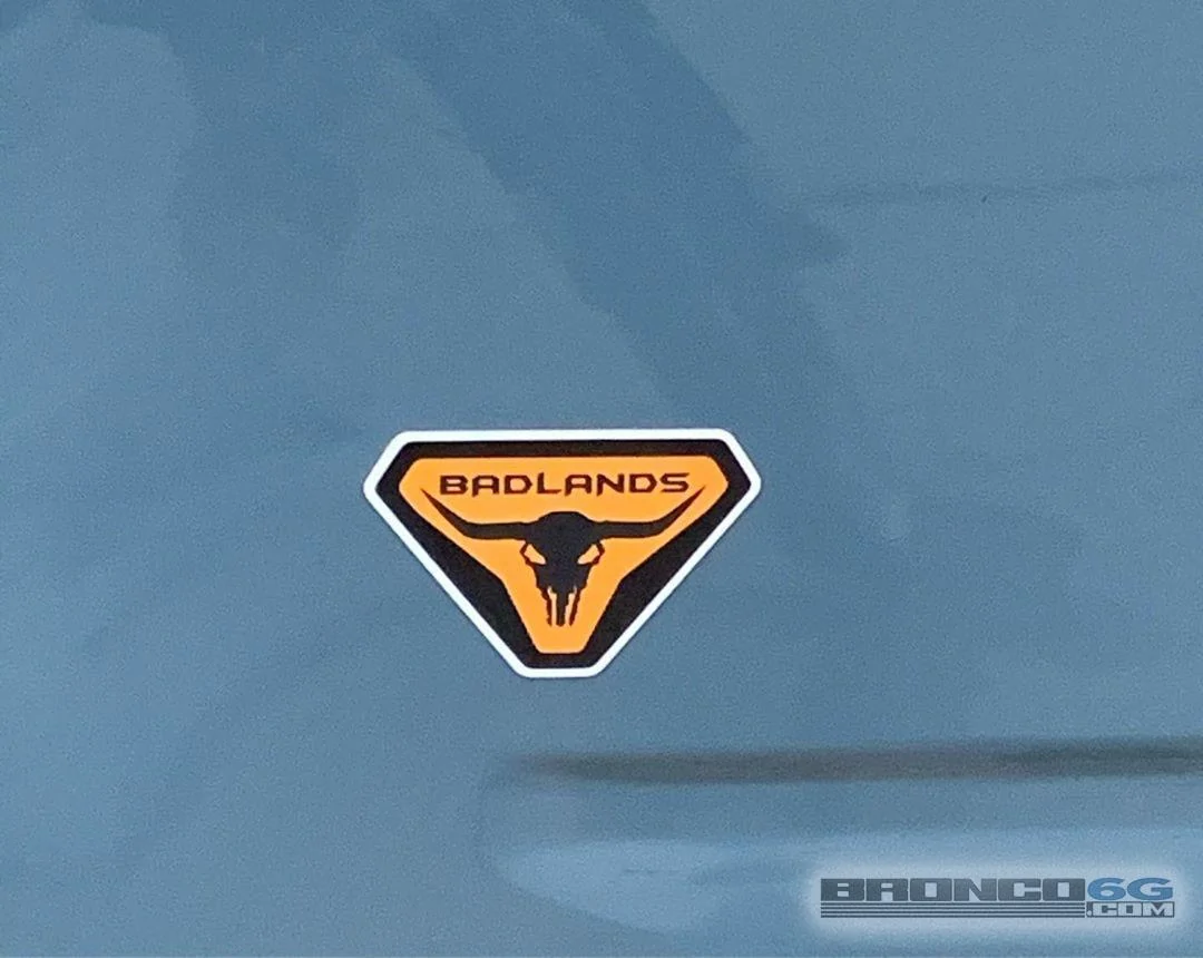Close Look at the Badlands Reflective Badge | Page 3 | Bronco6G - 2021 ...