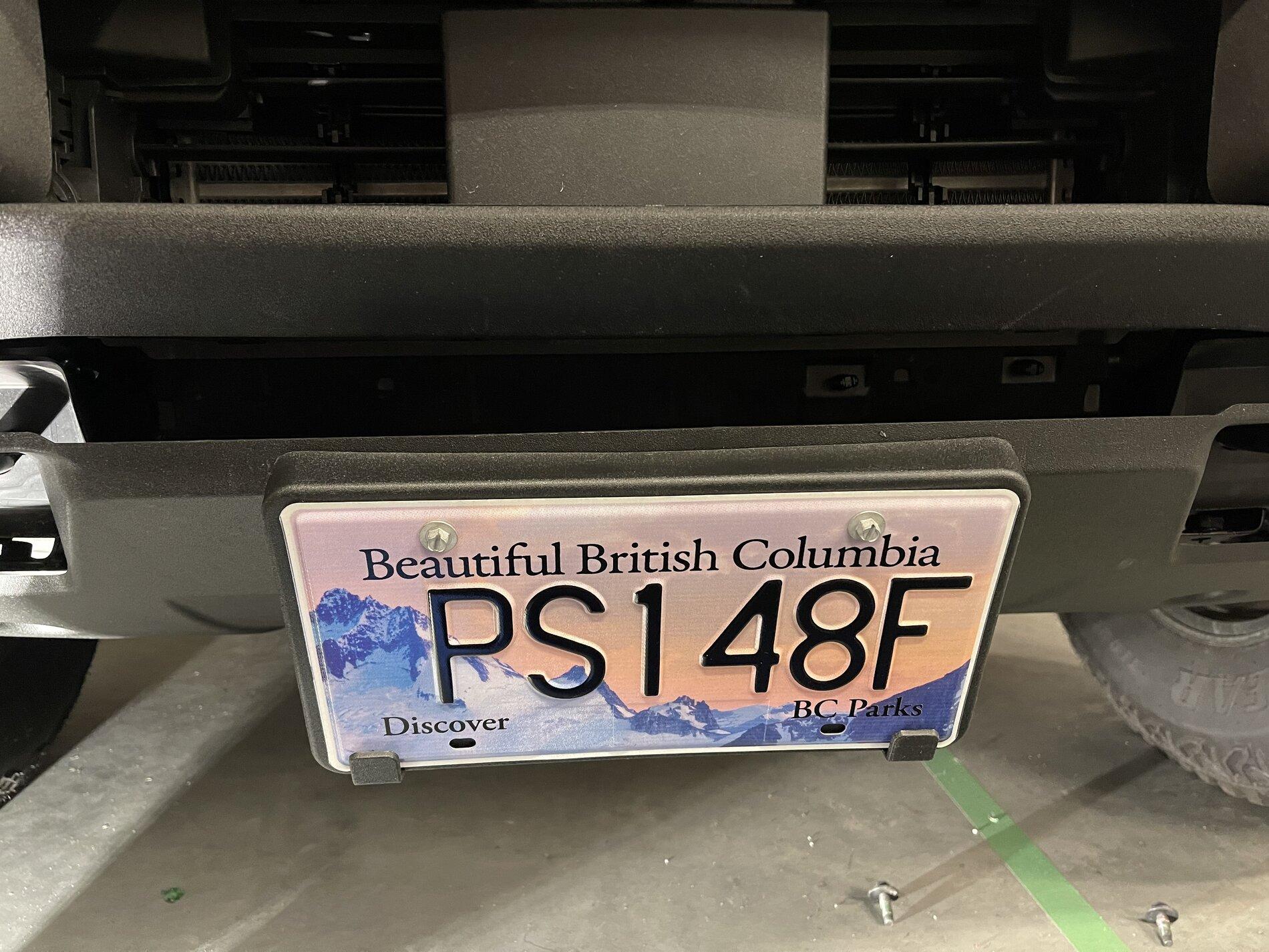Front License Plate Mounting Location | Page 5 | Bronco6G - 2021+ Ford ...