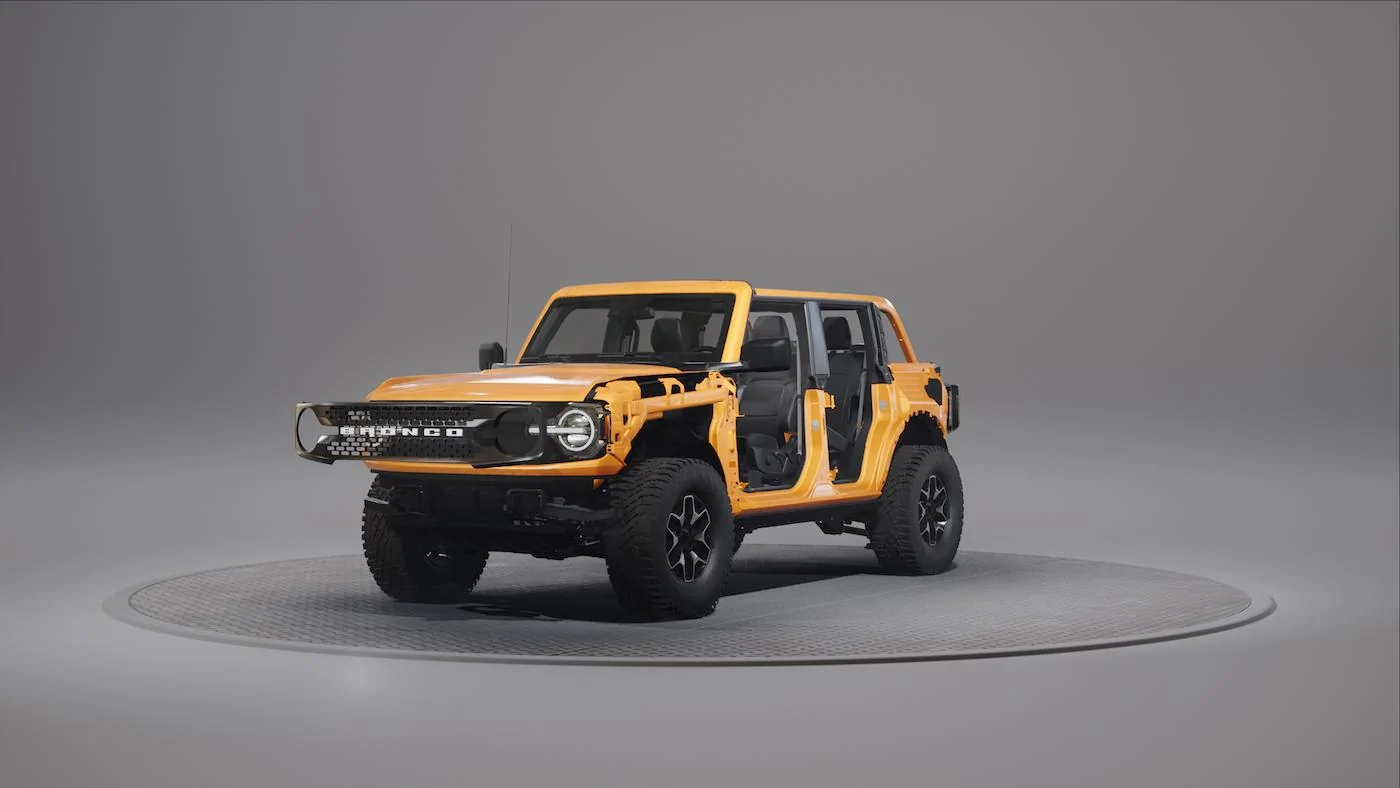 How the Bronco's Modular Platform Allows for Easy Customization and ...