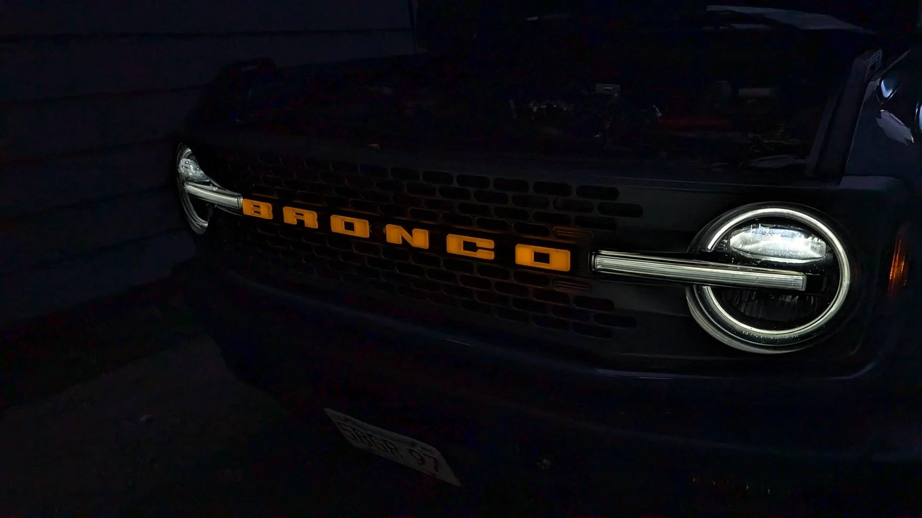 Putco Luminix Ford Bronco LED Grille Emblem for 2021+ Ford Bronco ...