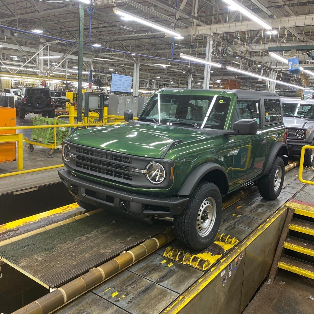 Then & Now: show your assembly line Bronco and current Bronco picture ...