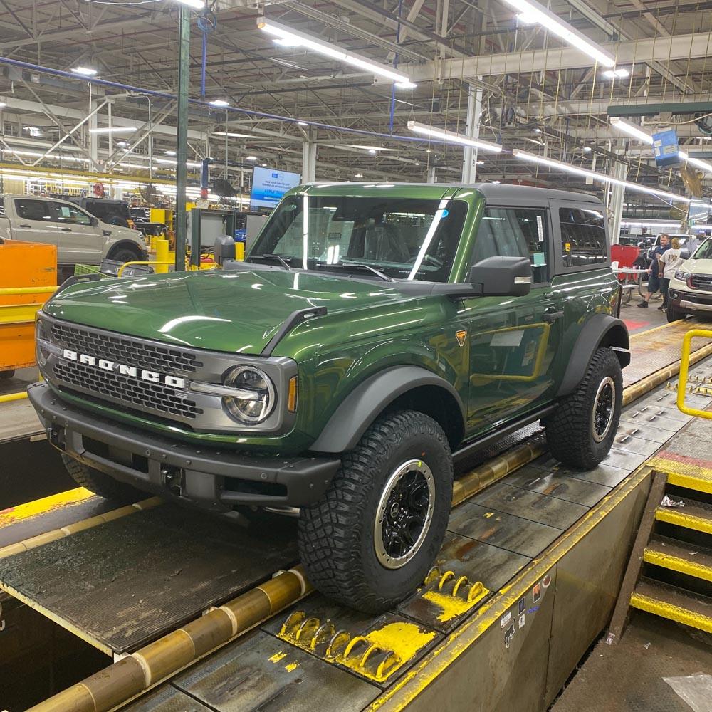 Then & Now: show your assembly line Bronco and current Bronco picture ...