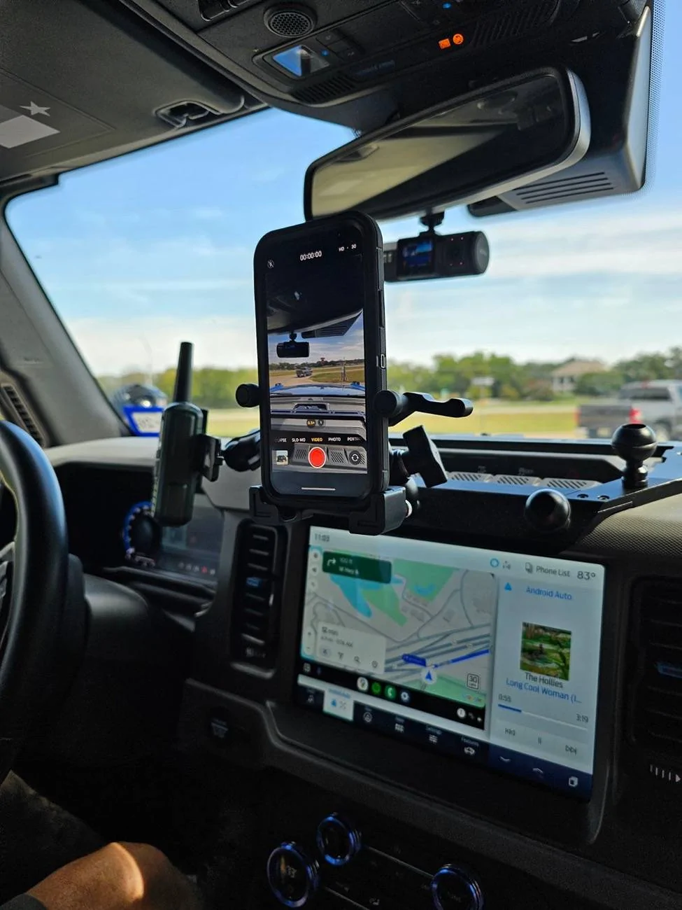 BA Offroad accessory dash-mount system installed | Bronco6G - 2021 ...