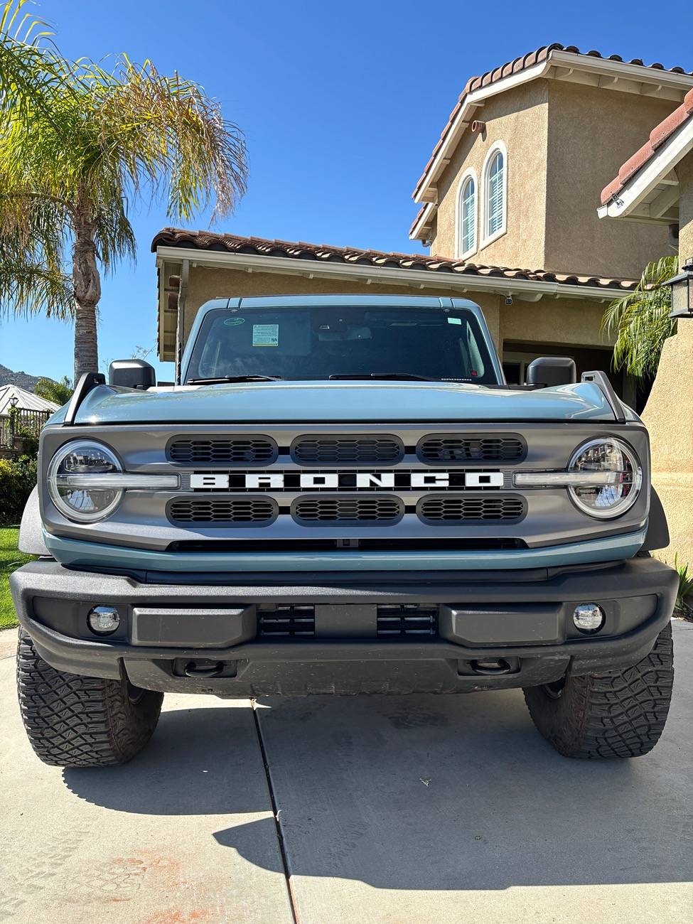 First mod.... Front Mesh Grille Inserts | Bronco6G - 2021+ Ford Bronco ...