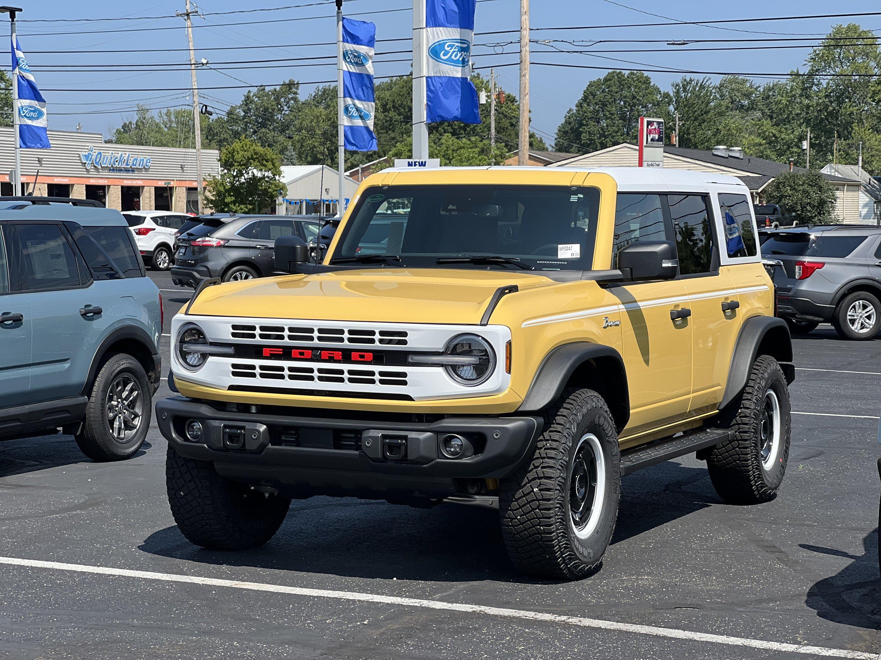2023 Bronco Heritage in Yellowstone | Bronco6G - 2021+ Ford Bronco ...