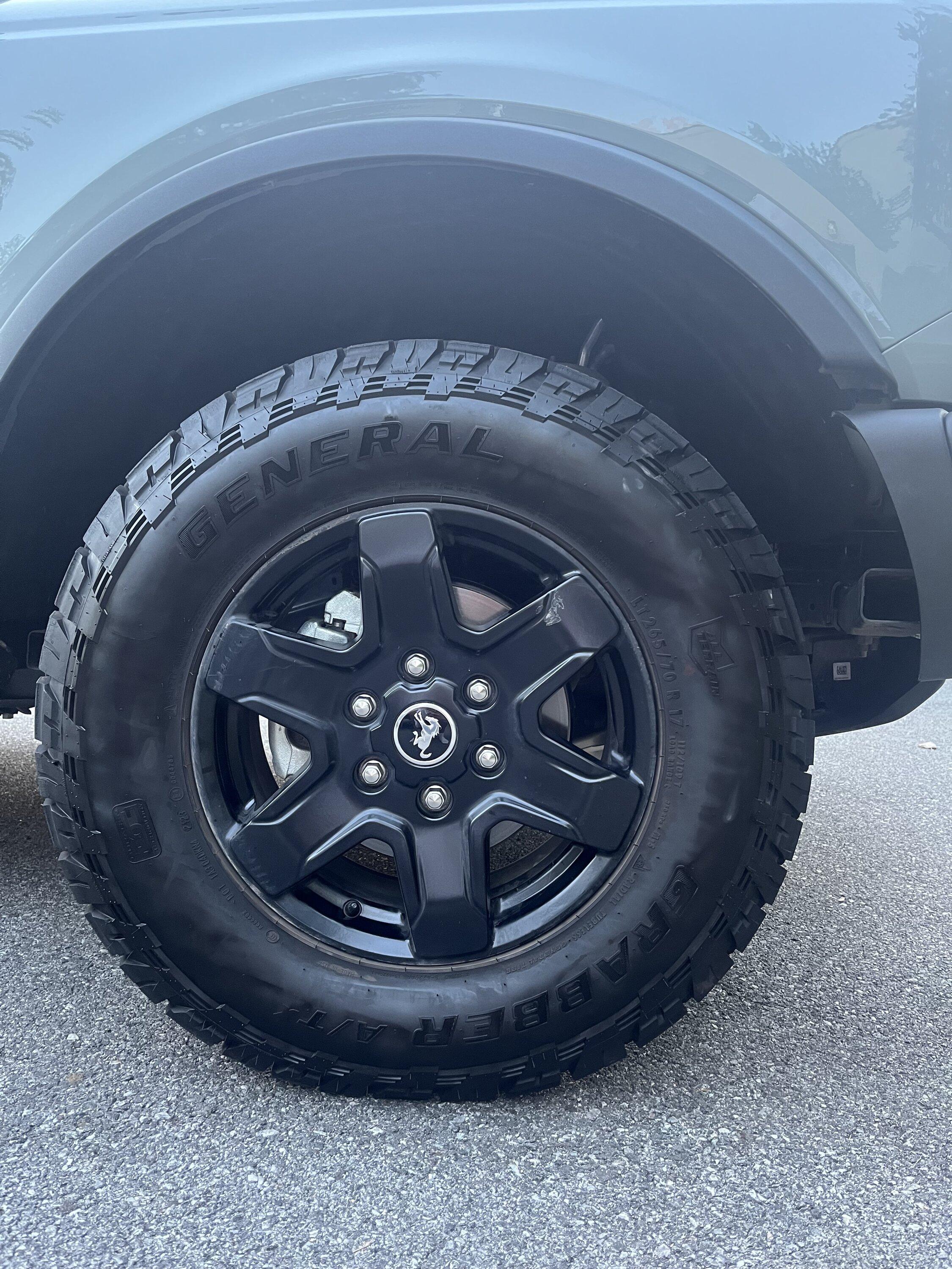 Connecticut - 5 Black Diamond Take Off Wheels and Tires | Bronco6G ...