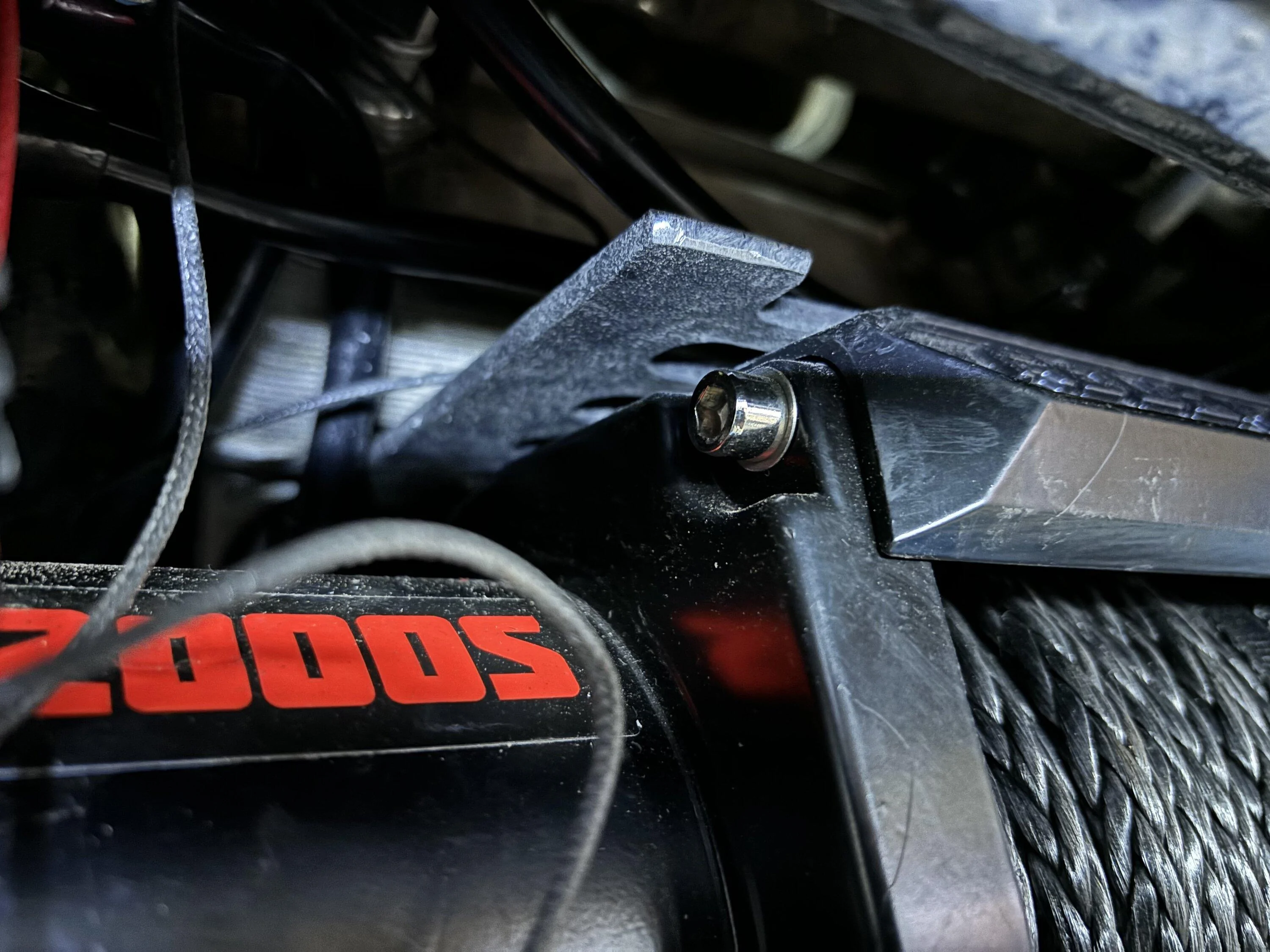 12,000 lb Hidden Winch install on Bronco Raptor | Bronco6G - 2021+ Ford ...