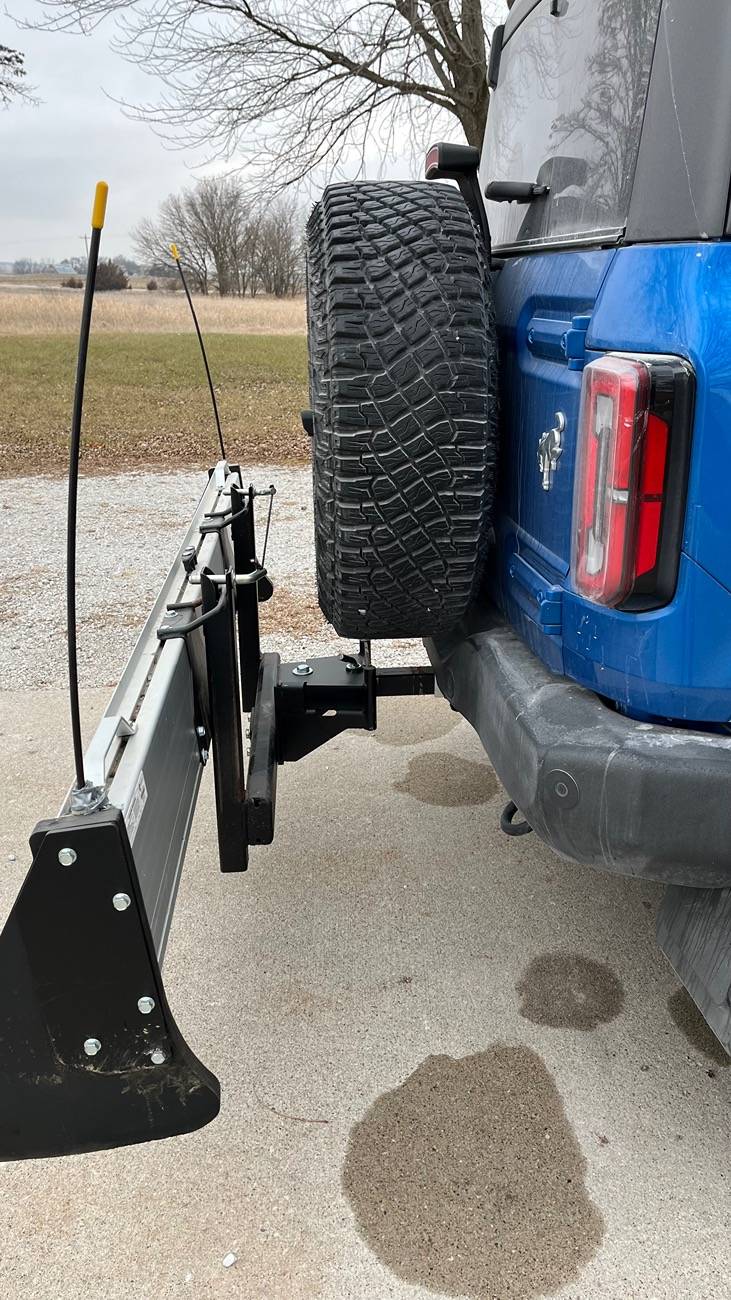 Snow plow, anyone attach one yet? Any reviews? | Bronco6G - 2021+ Ford ...