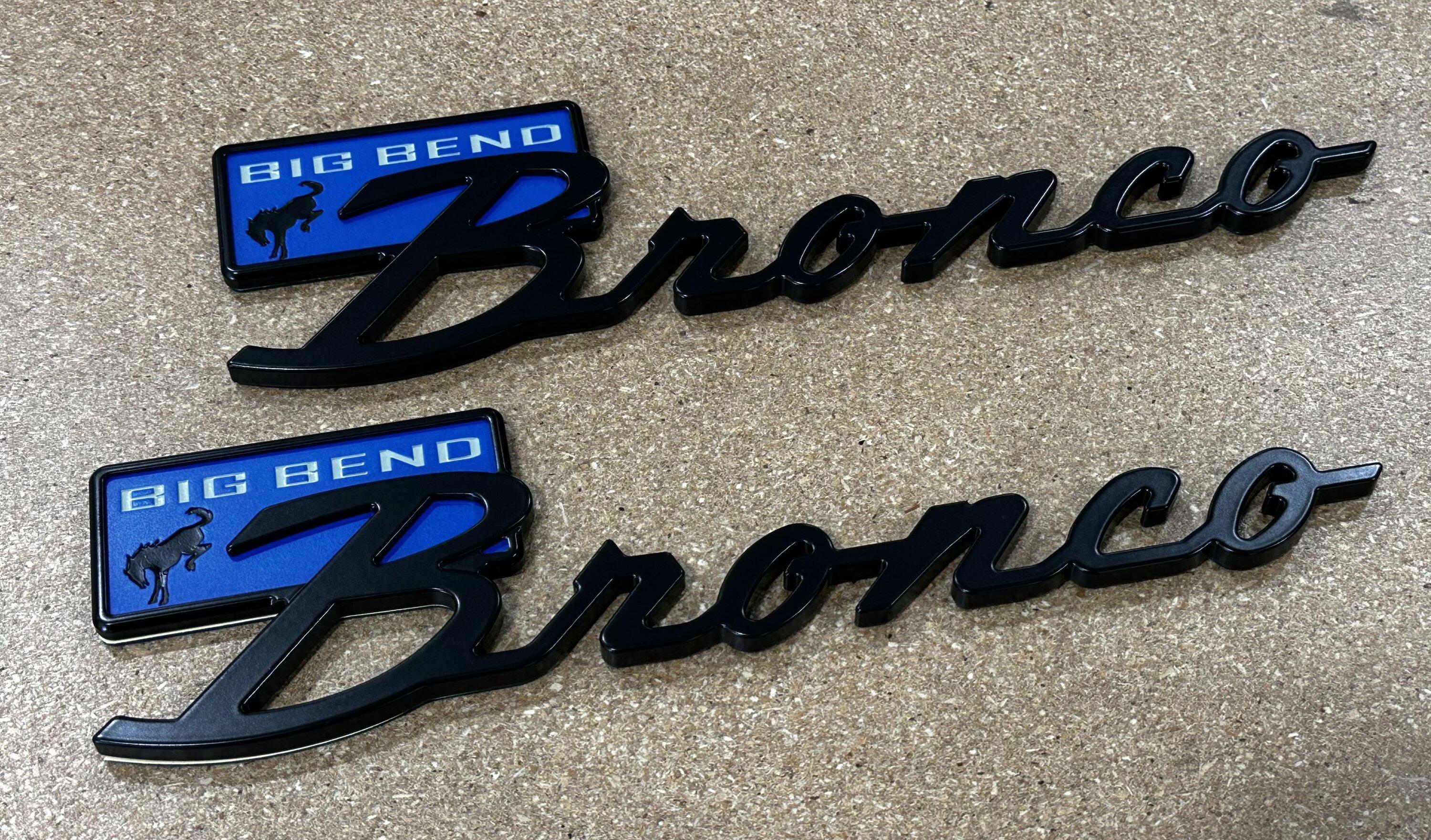 AR | BRONCO CLASSIC DNA Fender Badge | Page 87 | Bronco6G - 2021+ Ford ...