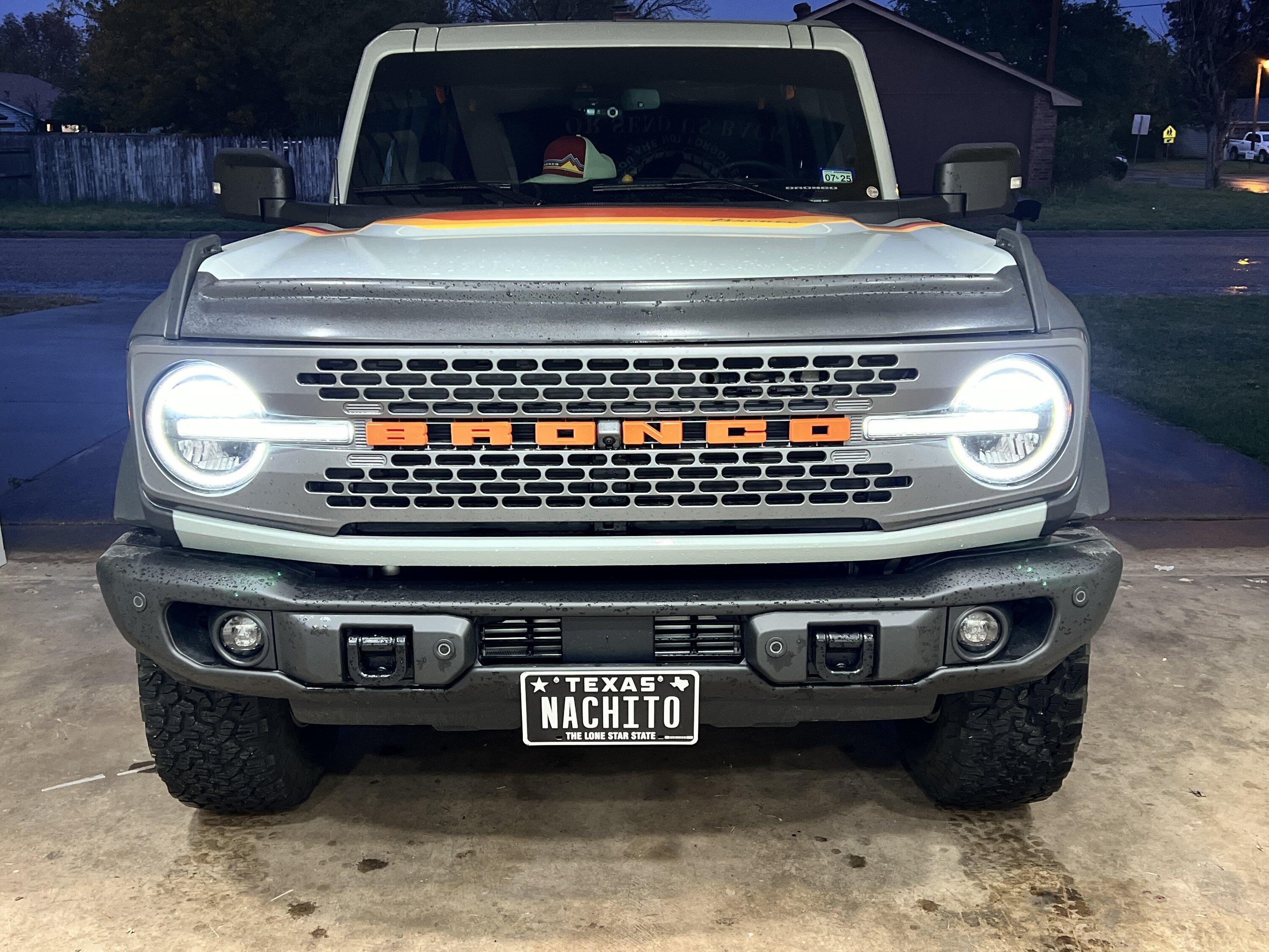 Custom vanity license plate for Bronco? | Page 81 | Bronco6G - 2021 ...
