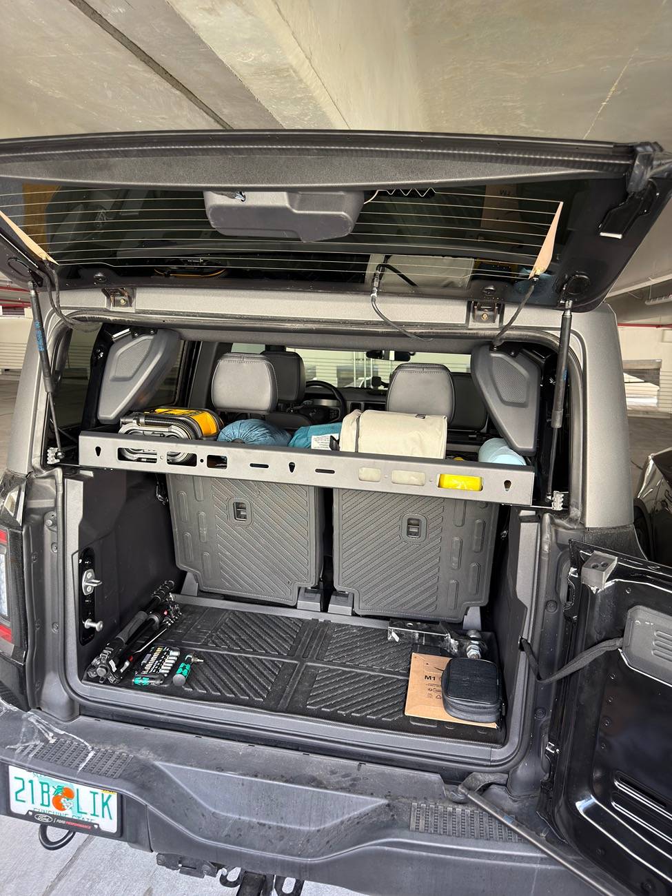 Interior storage options for 2 door | Bronco6G - 2021+ Ford Bronco ...
