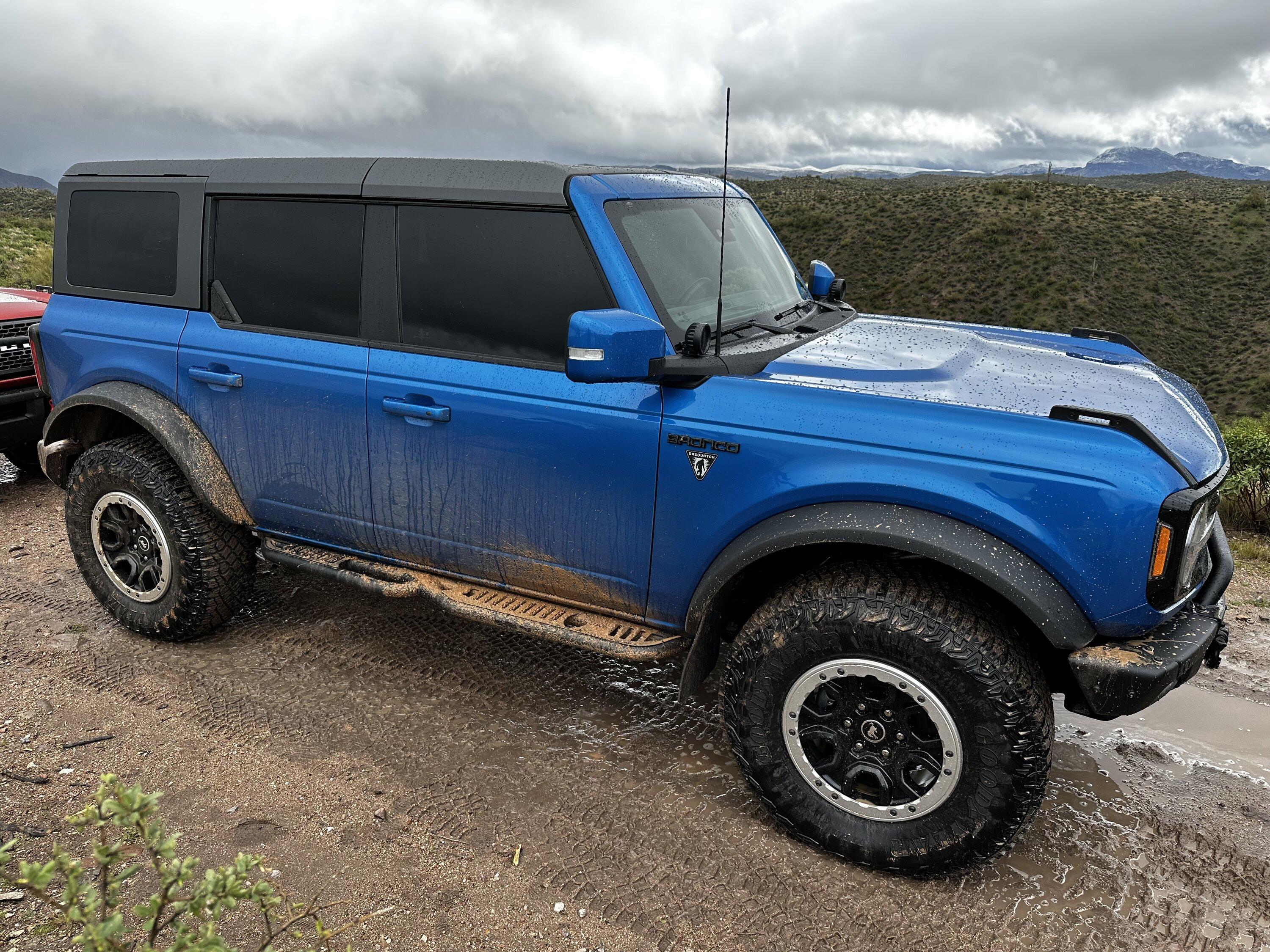 Bronco Sasquatch Mud Flaps