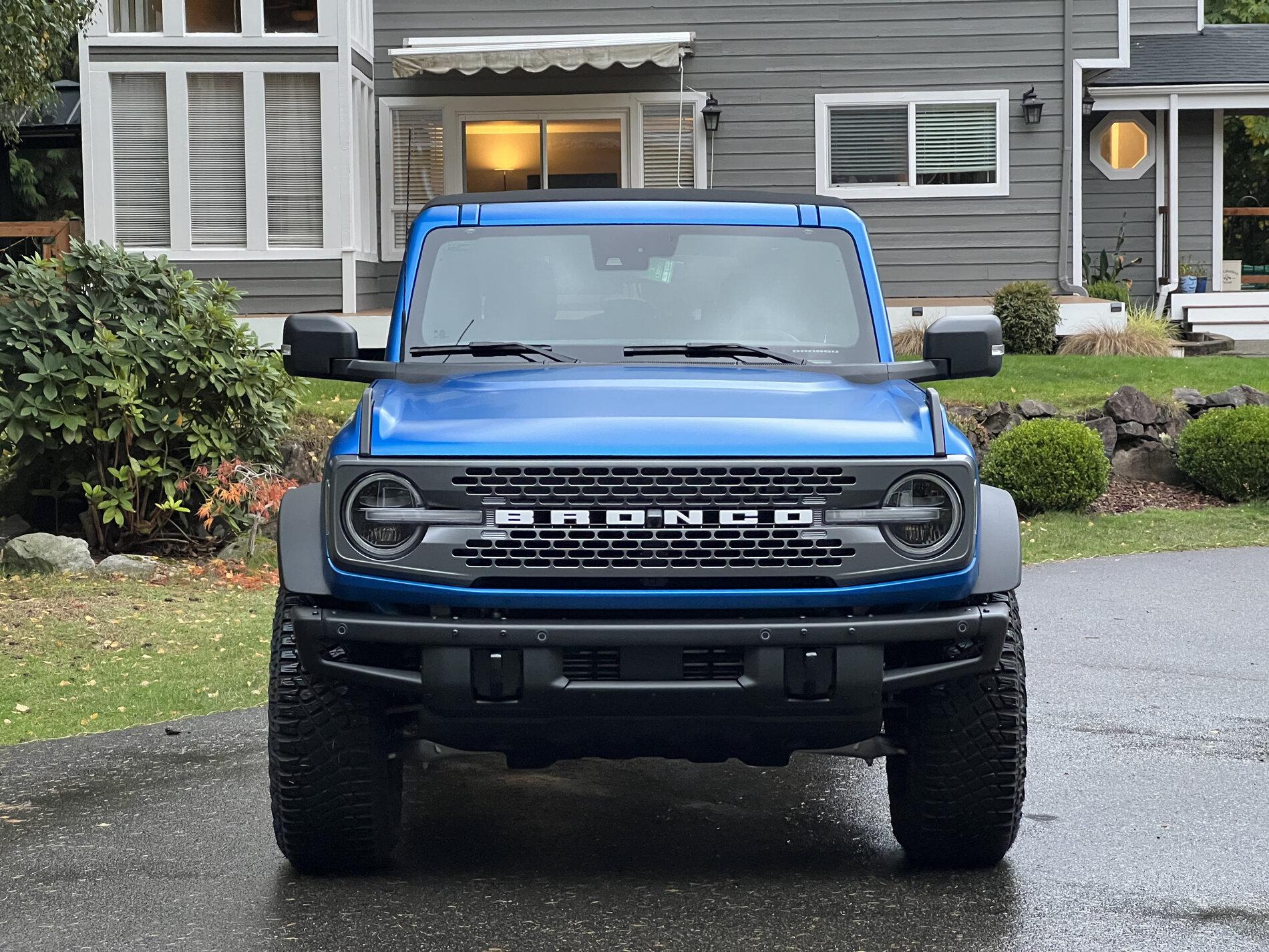XPEL Stealth PPF on Velocity Blue Bronco Badlands 🤩 | Bronco6G - 2021 ...