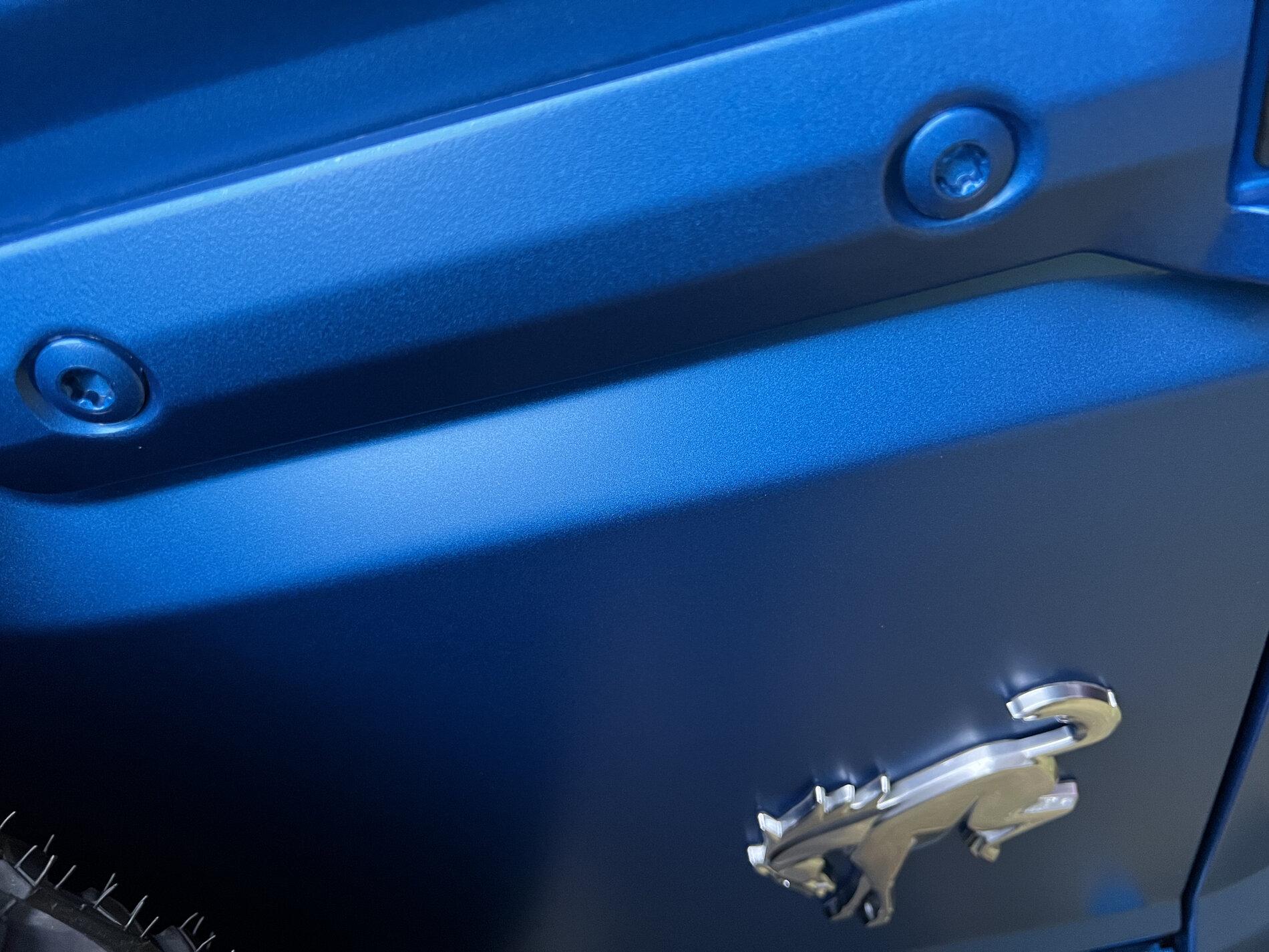 XPEL Stealth PPF on Velocity Blue Bronco Badlands 🤩 | Bronco6G - 2021 ...