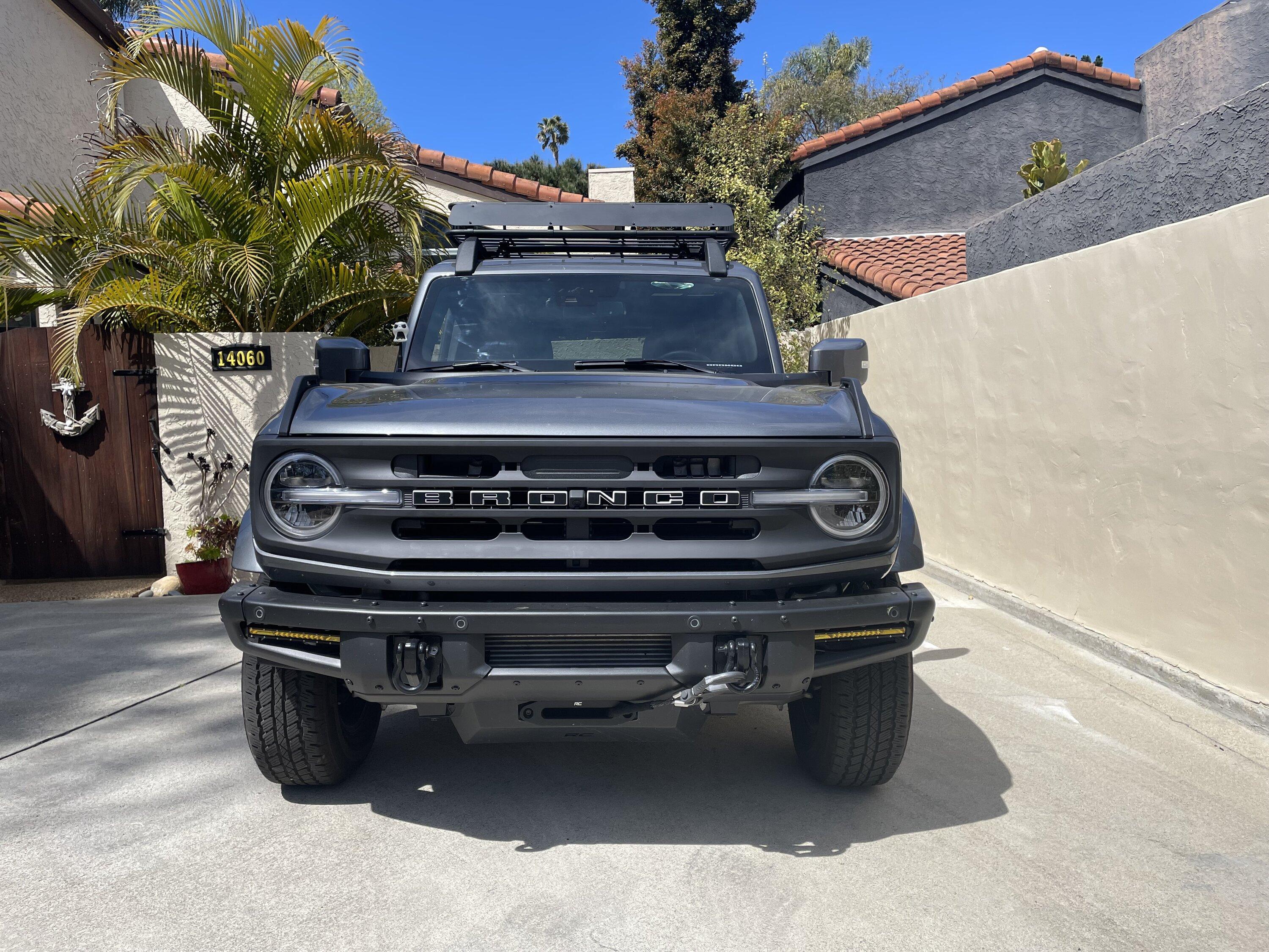 Plastic to MOD bumper install | Bronco6G - 2021+ Ford Bronco & Bronco ...