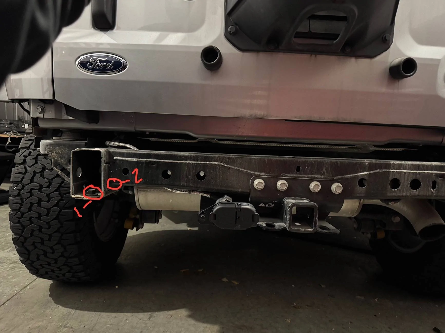 Is the factory tow hitch strong enough for recovery with a kinetic rope ...