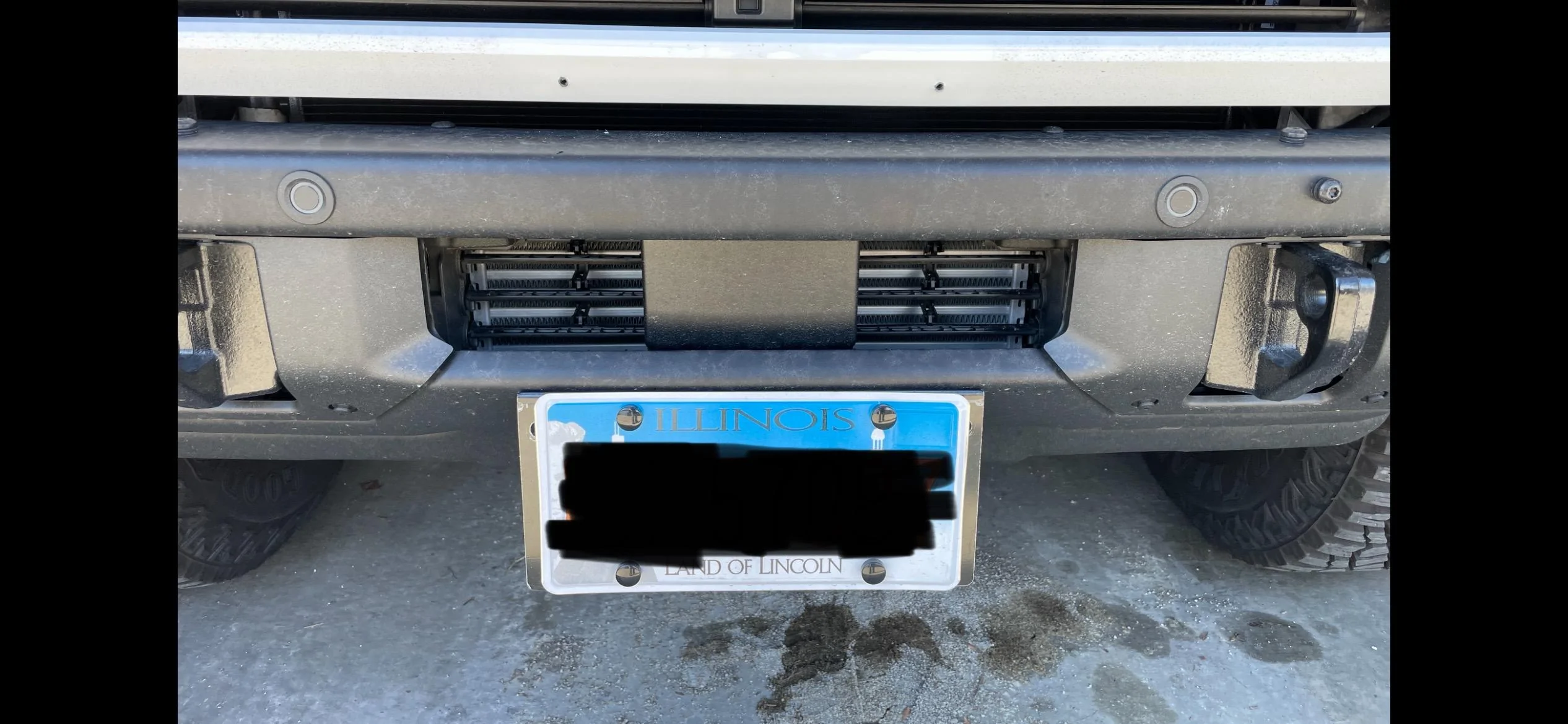 License plate location | Bronco6G - 2021+ Ford Bronco & Bronco Raptor ...