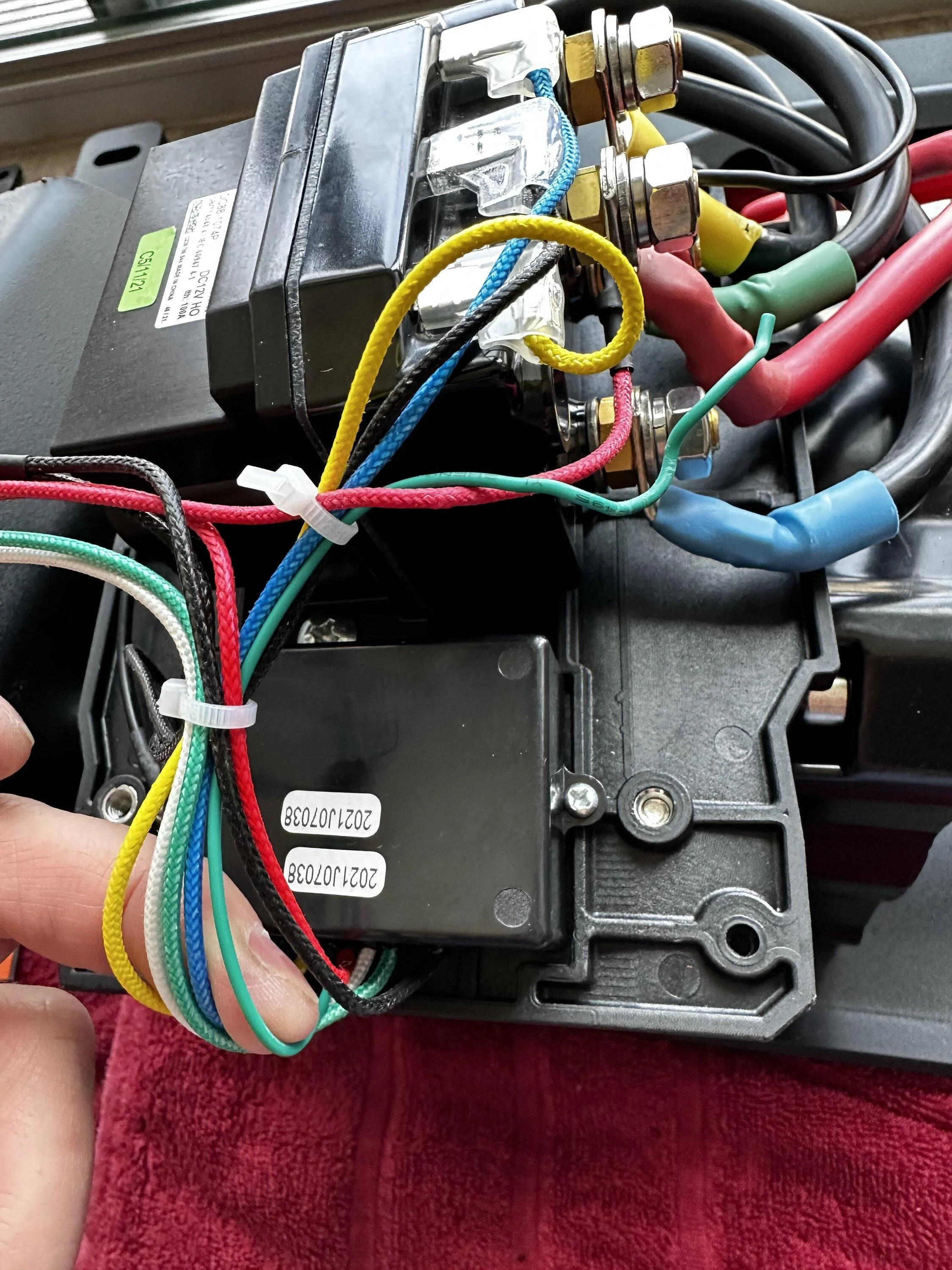 HELP - Warn Control box arrived with disconnected wire | Bronco6G ...