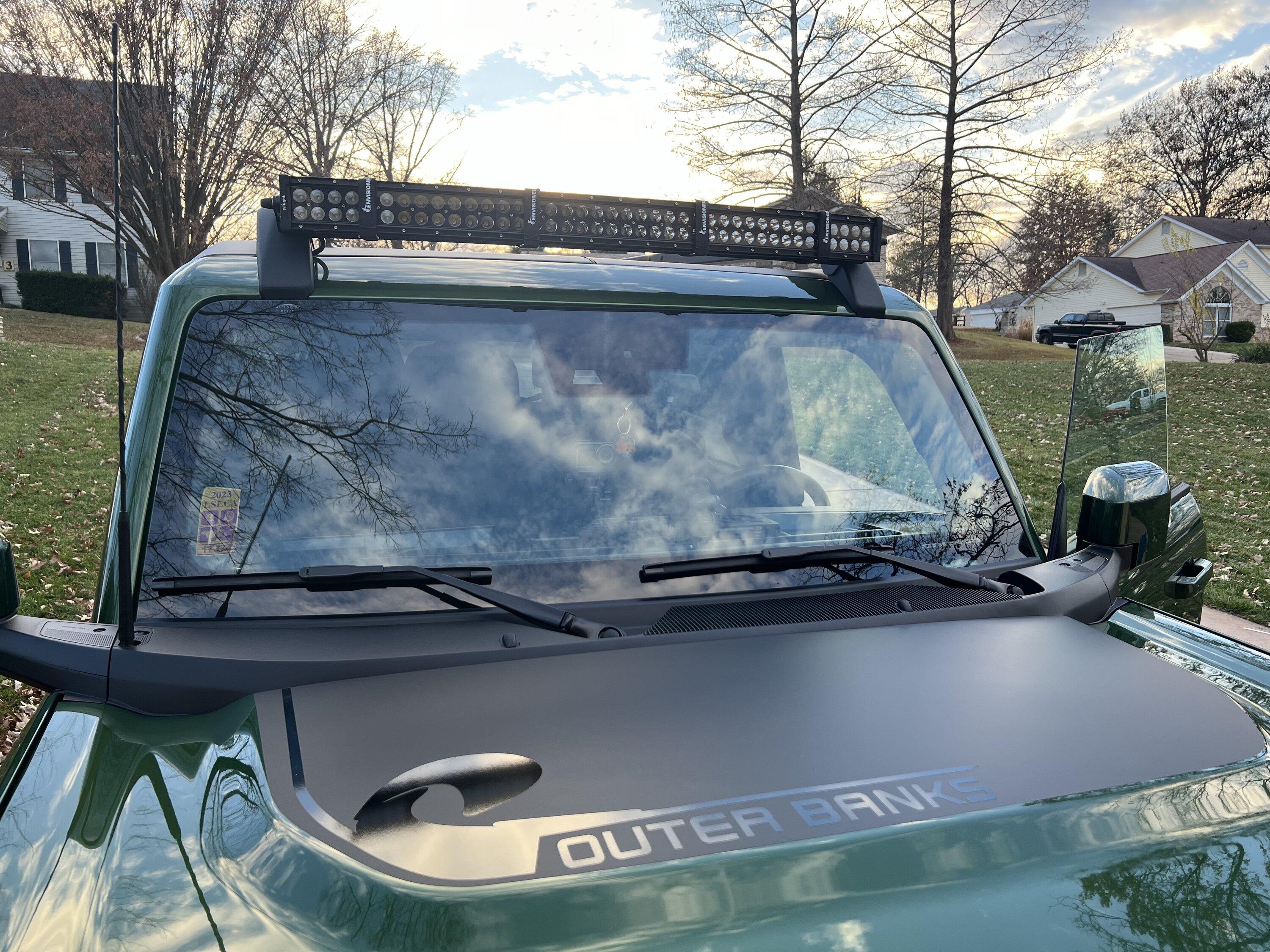 Unconventionally Installed the Z-Roads Wind Diffuser | Bronco6G - 2021 ...
