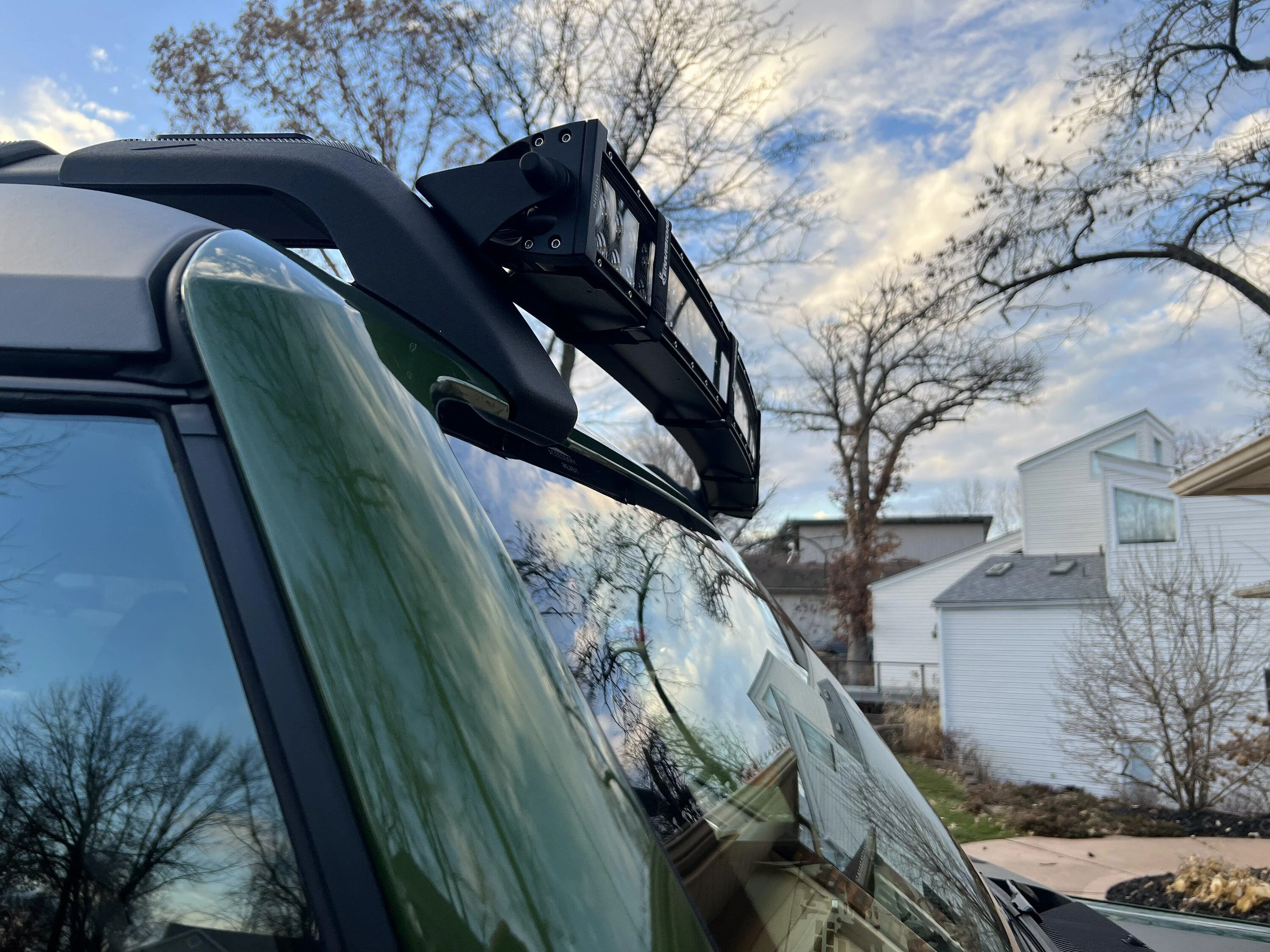 Unconventionally Installed the Z-Roads Wind Diffuser | Bronco6G - 2021 ...