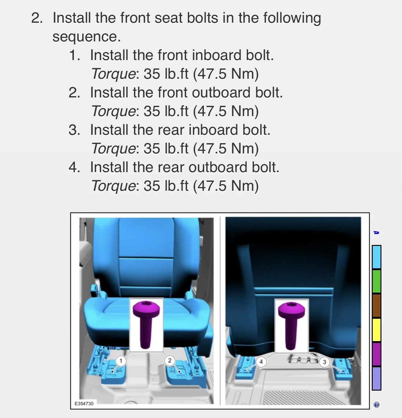 2-door rear seat bolts available anywhere? | Bronco6G - 2021+ Ford ...