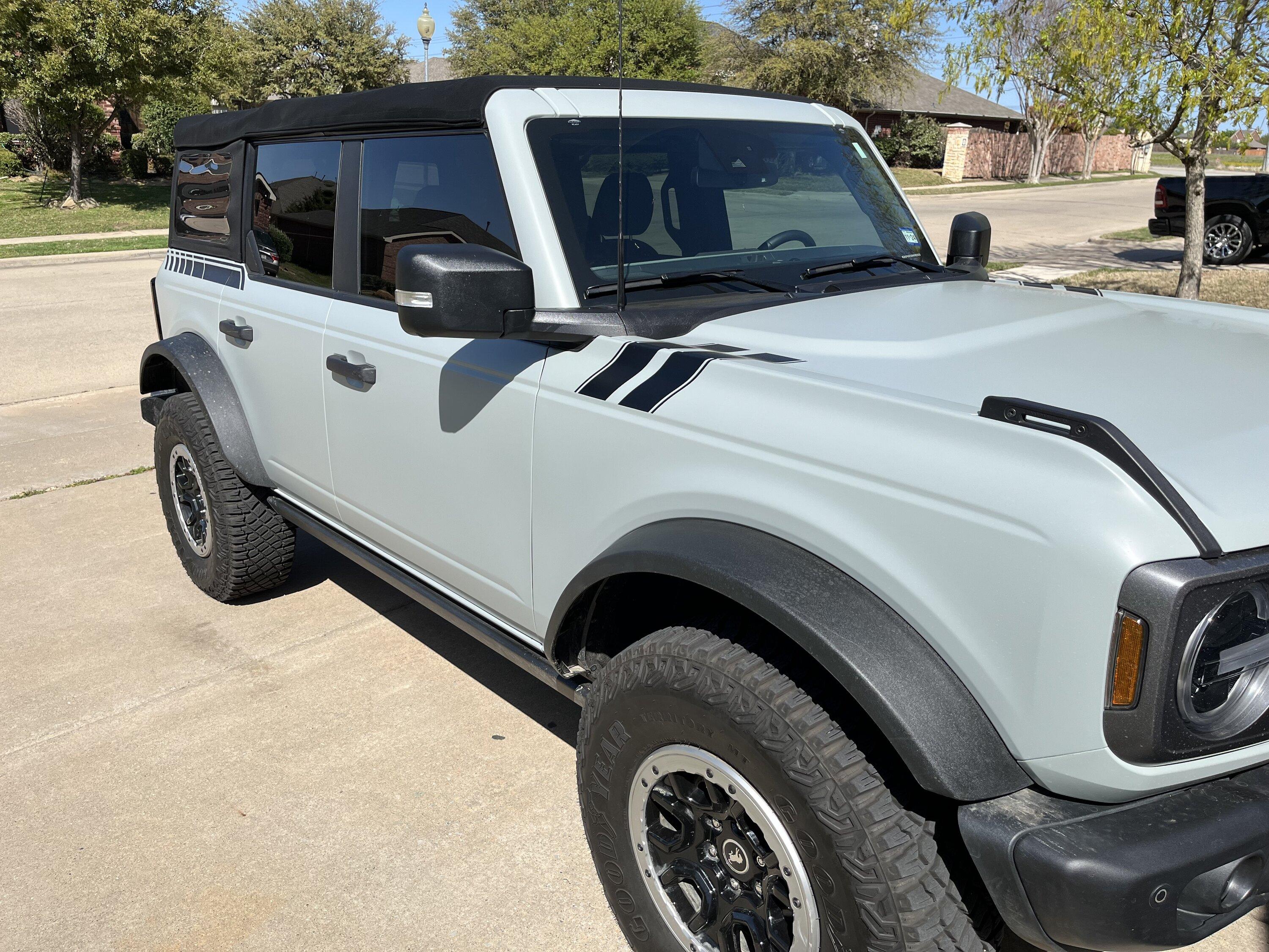 Put any cool / unique vinyl decals on your Bronco? Let's see them ...