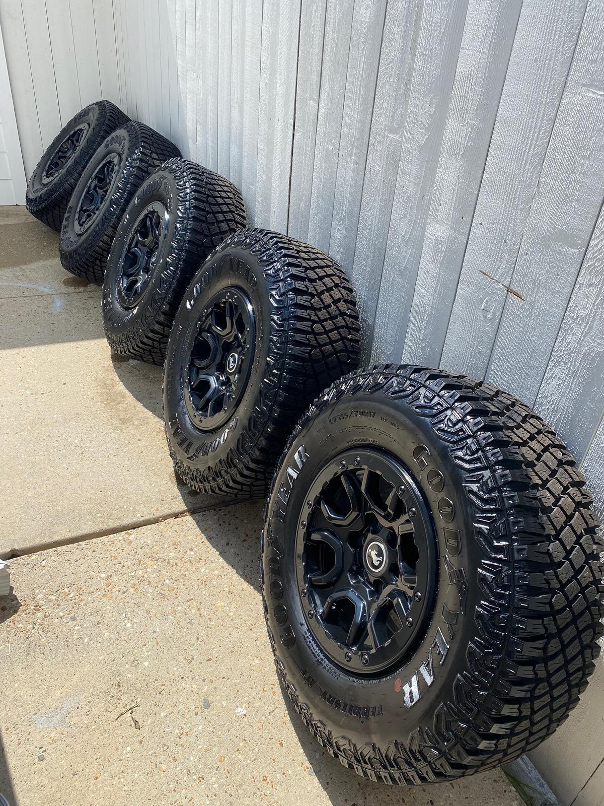 Louisiana - SASQUATCH TAKE-OFF WHEELS AND TIRES | Bronco6G - 2021+ Ford ...