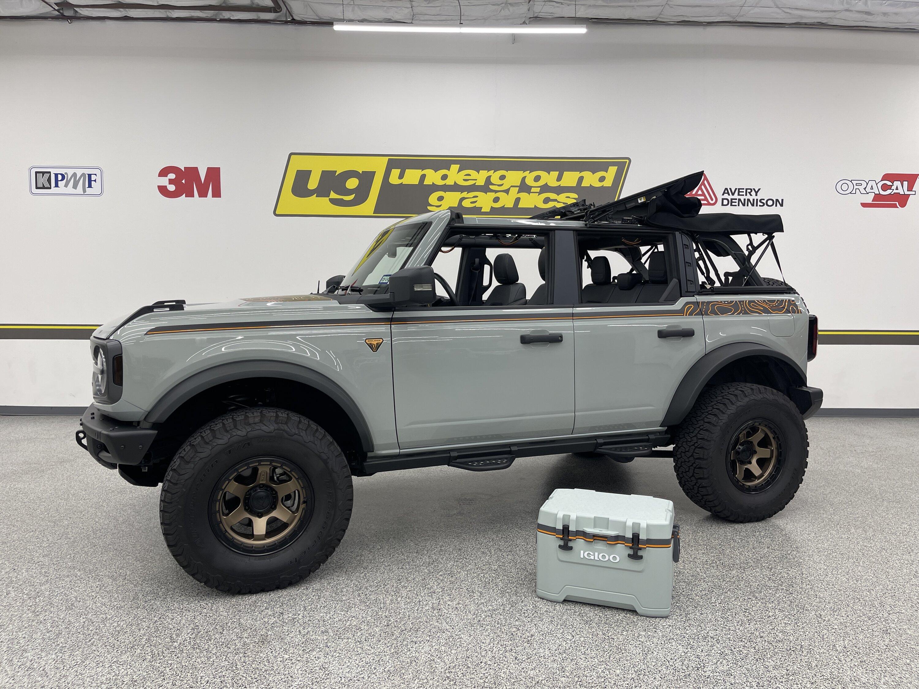Igloo Cooler decent match to Cactus Gray | Bronco6G - 2021+ Ford Bronco ...