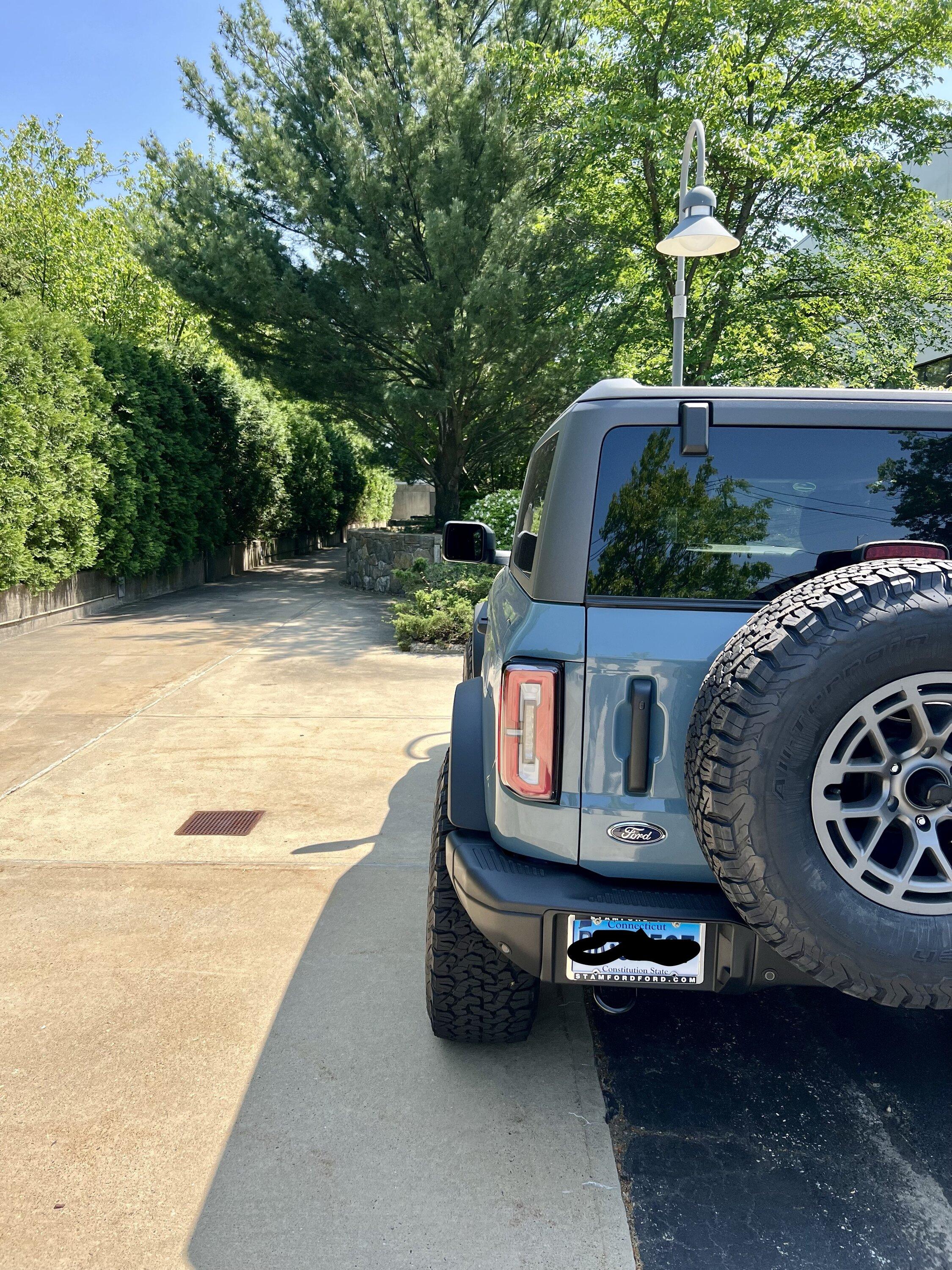 Down the line shot of sas wheels with non sas badlands tires and flares ...