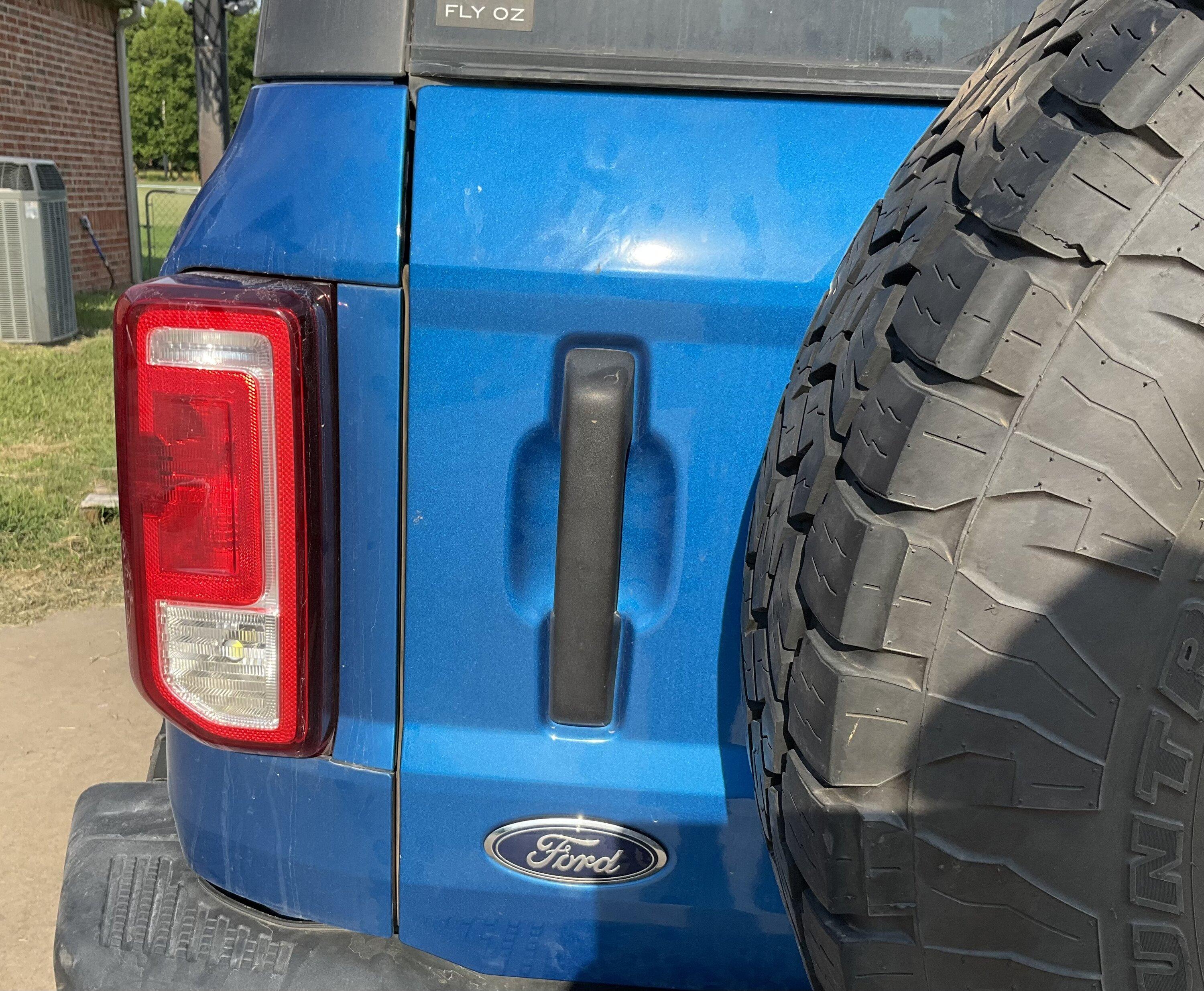 Turn Offroad tailgate reinforcement | Bronco6G - 2021+ Ford Bronco ...