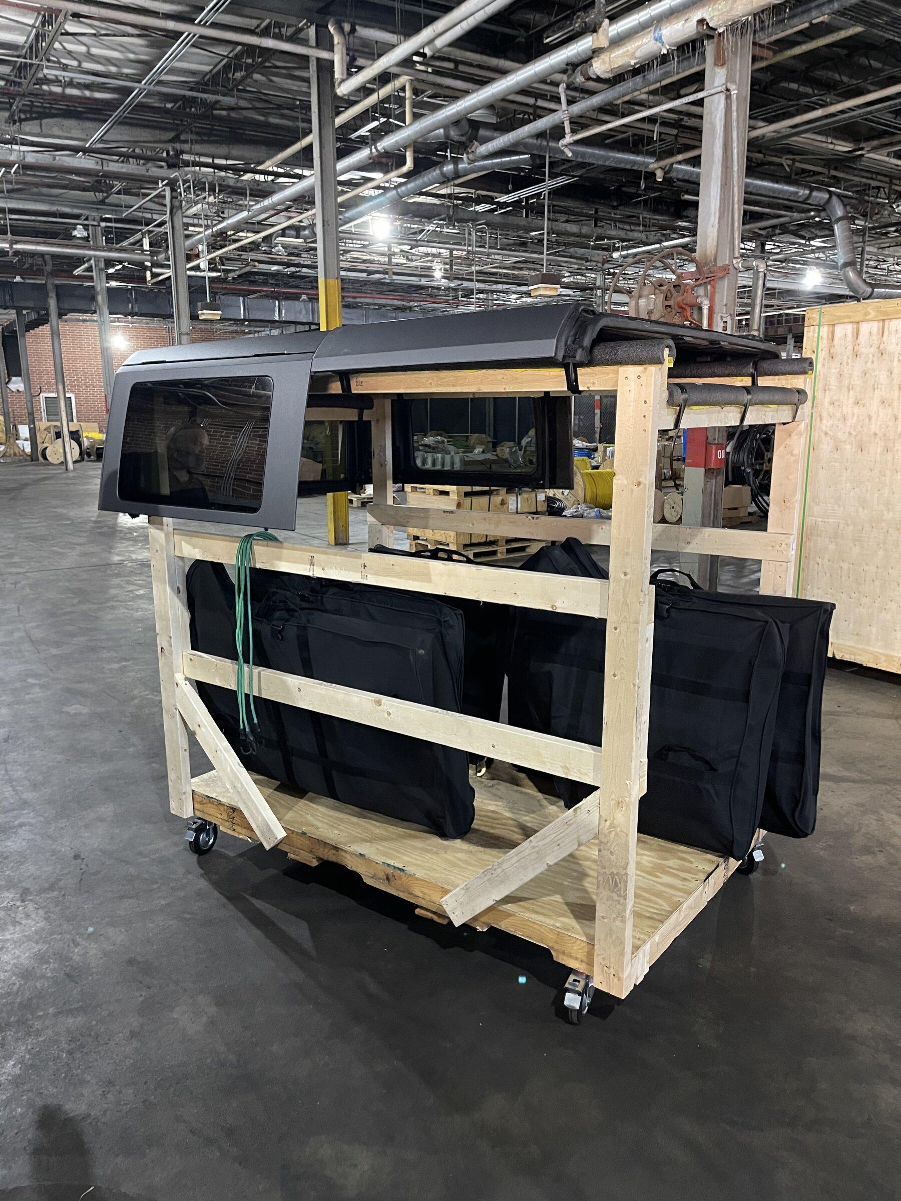 Hard Top/Panels/Door Storage Dolly | Bronco6G - 2021+ Ford Bronco ...
