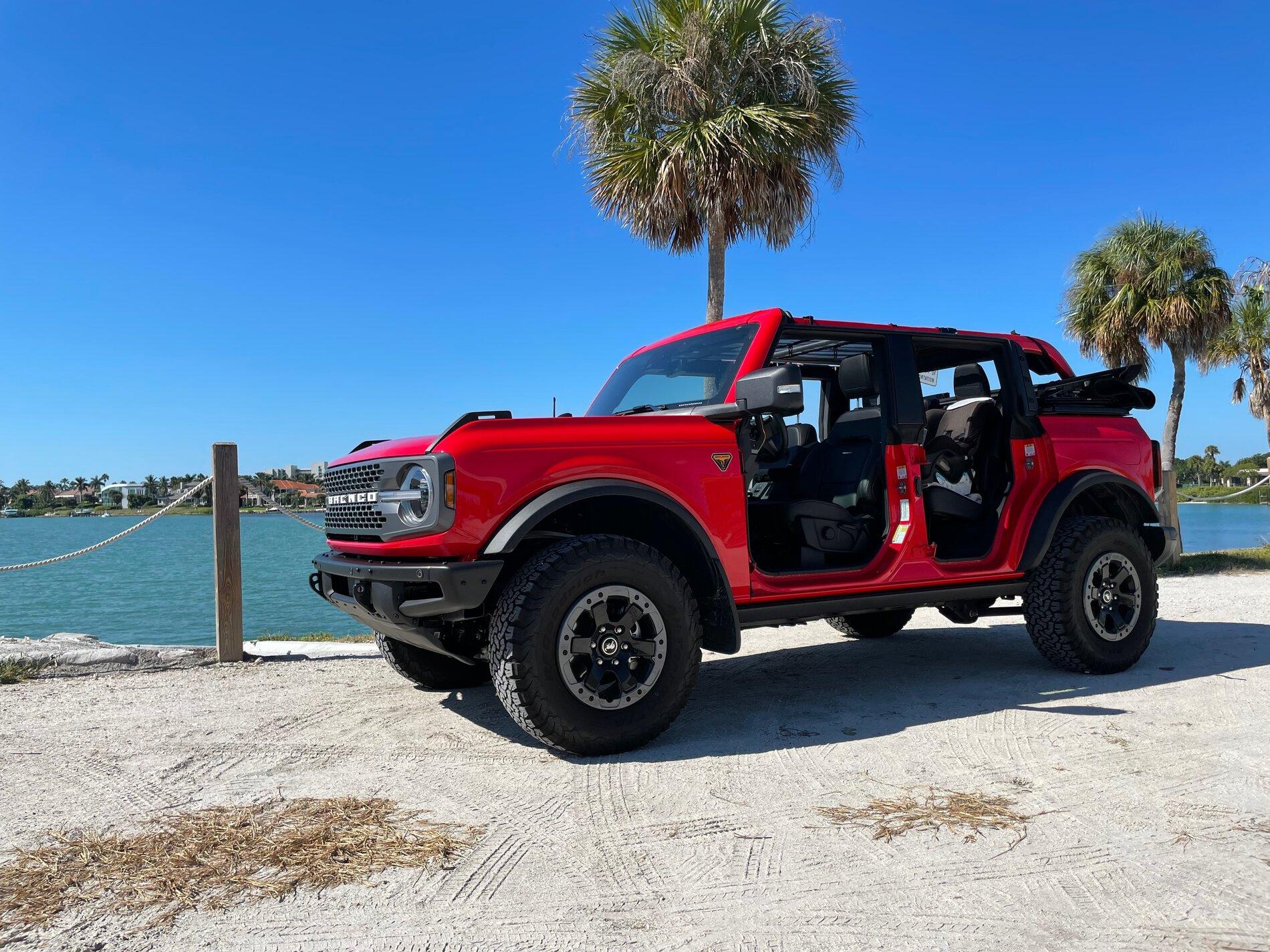 Badlands 3,000 mile review: Bronco & a few Accessories | Bronco6G ...