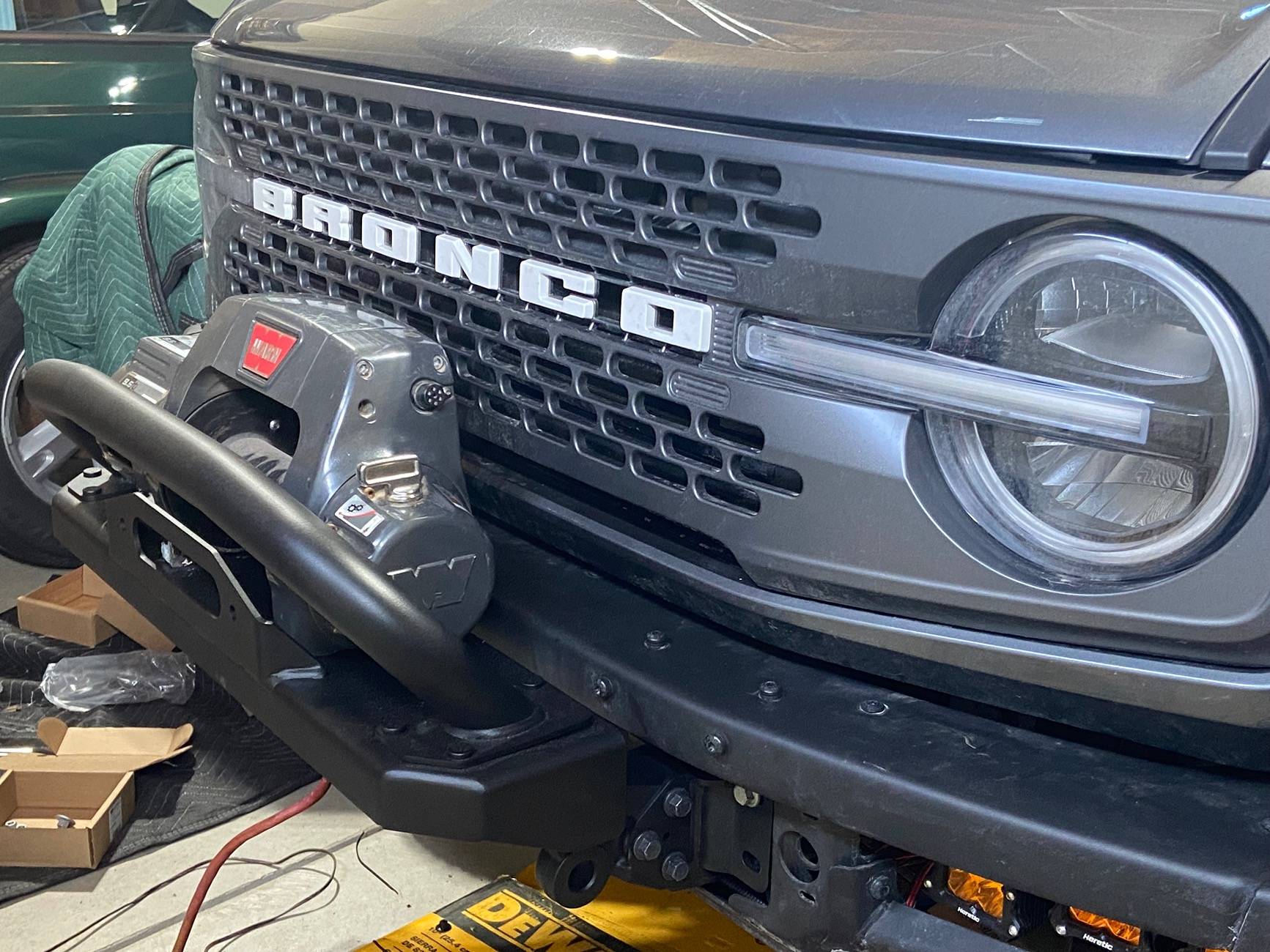 Winch mounting opinion | Bronco6G - 2021+ Ford Bronco & Bronco Raptor ...