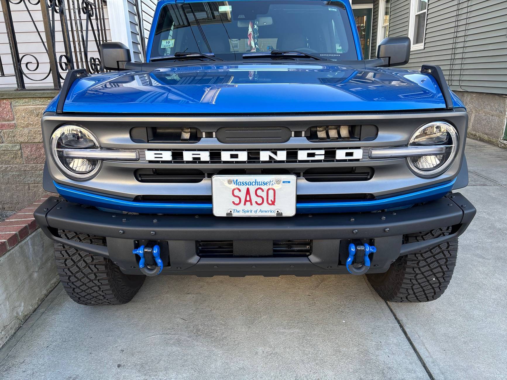 Front Plate drilled into painted trim piece… | Page 2 | Bronco6G - 2021 ...