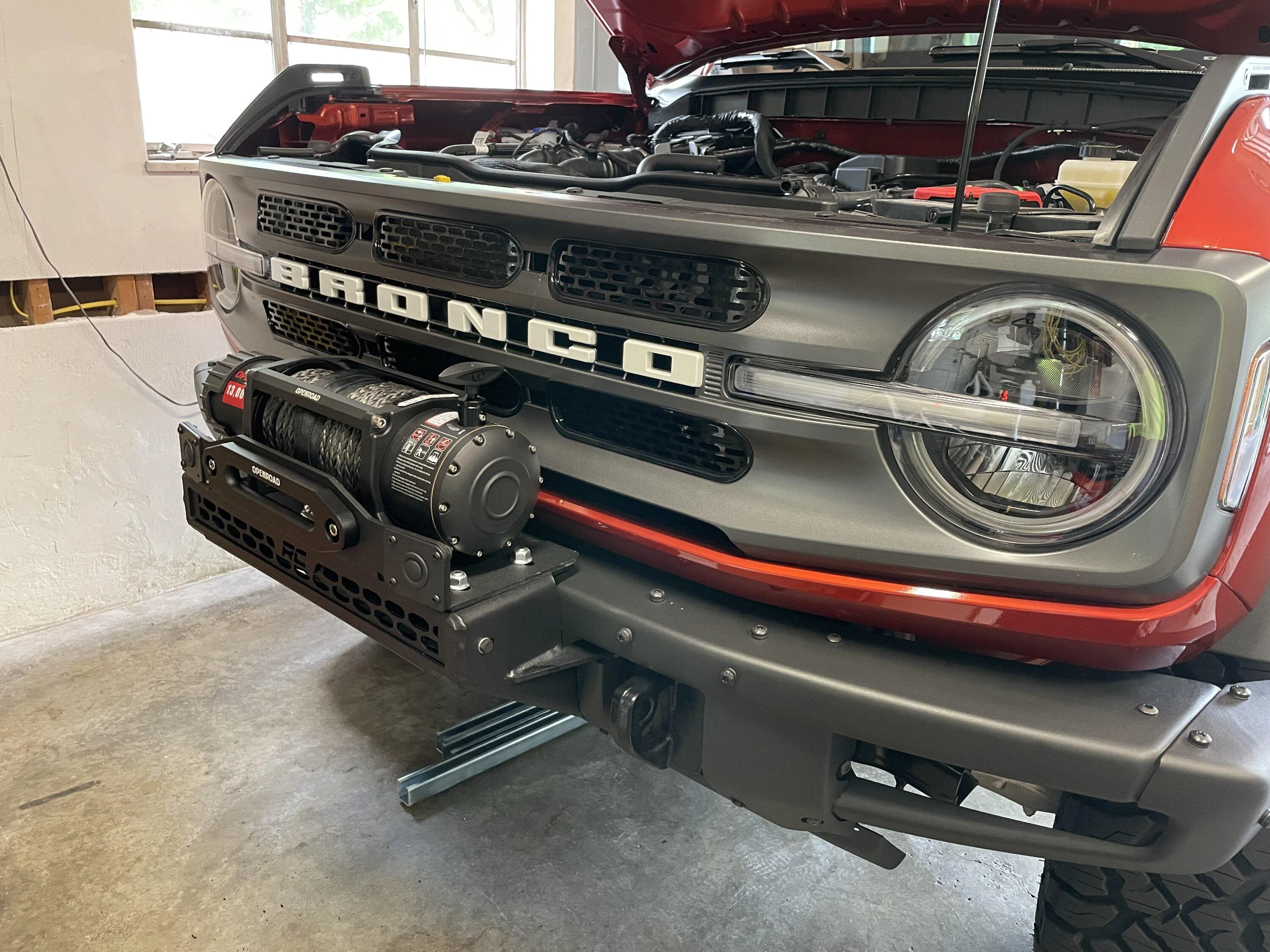 OpenRoad Budget (awesome) Winch | Bronco6G - 2021+ Ford Bronco & Bronco ...