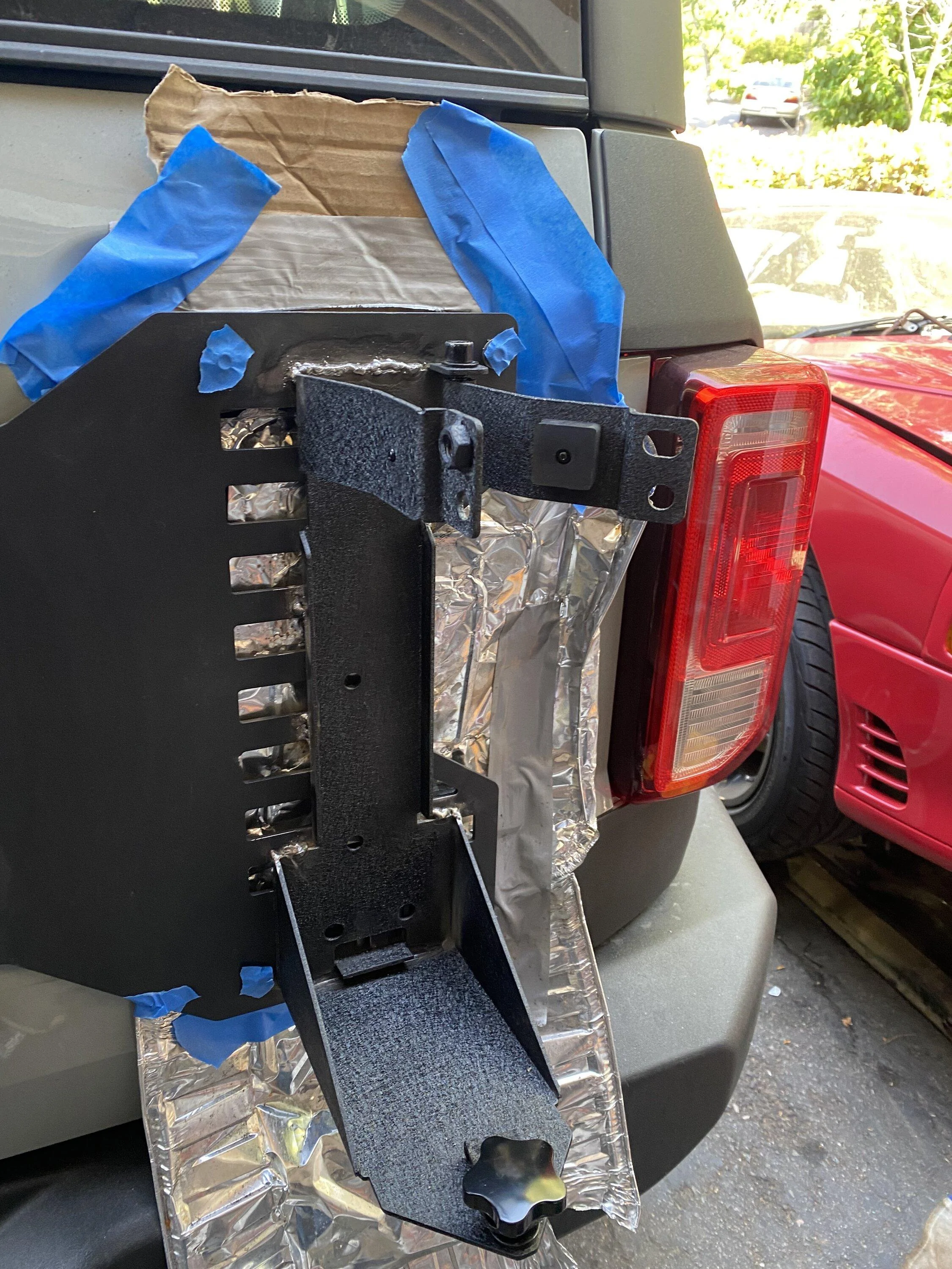 High Jack mount added to Hooke Road reinforcement plate!!! | Bronco6G ...