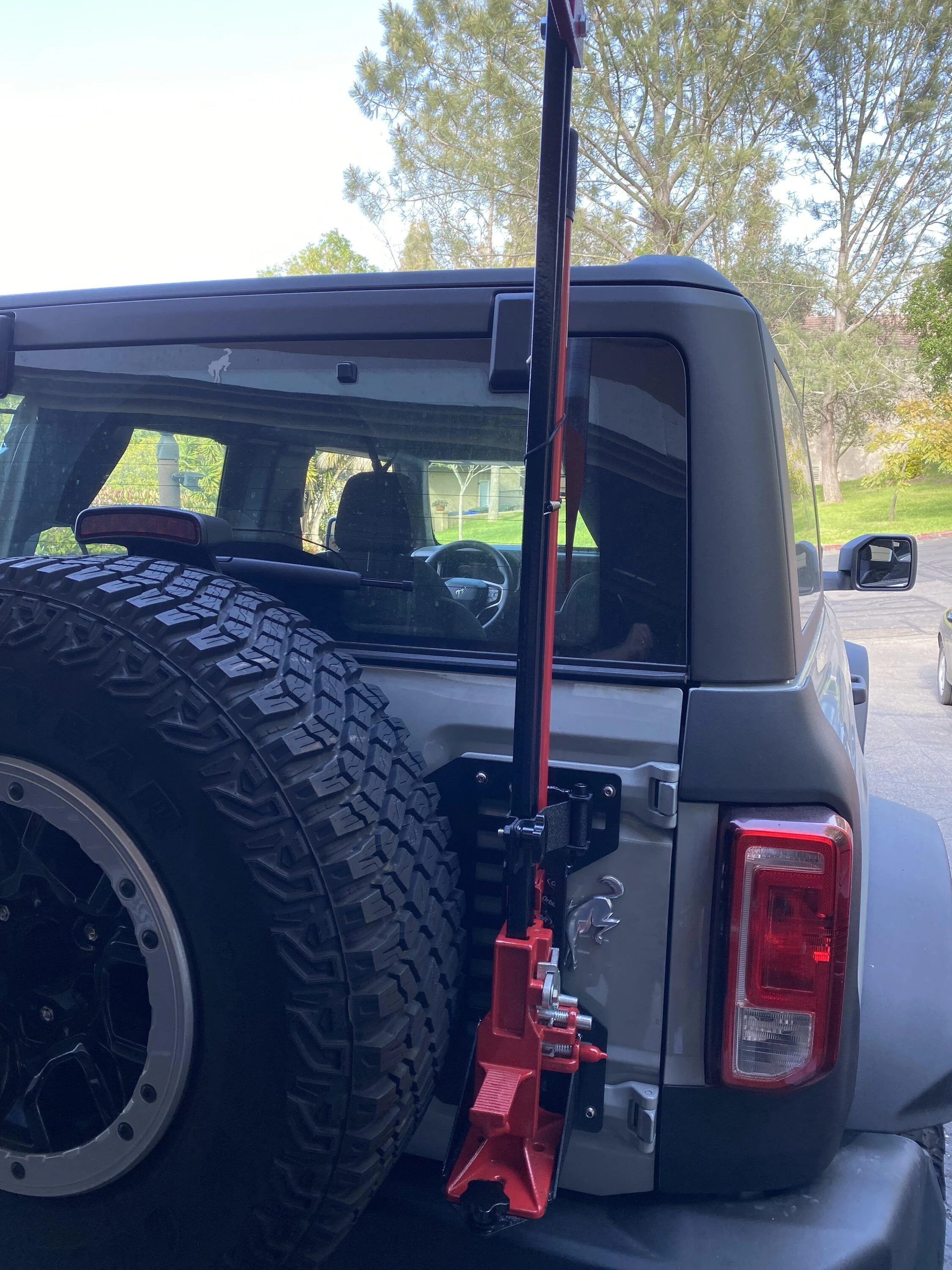 High Jack mount added to Hooke Road reinforcement plate!!! | Bronco6G ...