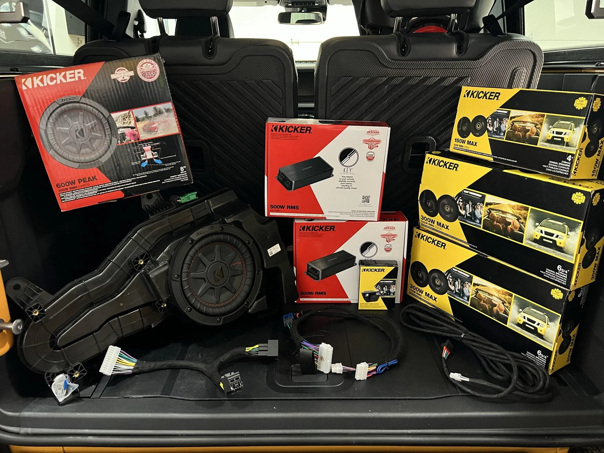 2023 7 speaker subwoofer upgrade | Page 3 | Bronco6G - 2021+ Ford ...