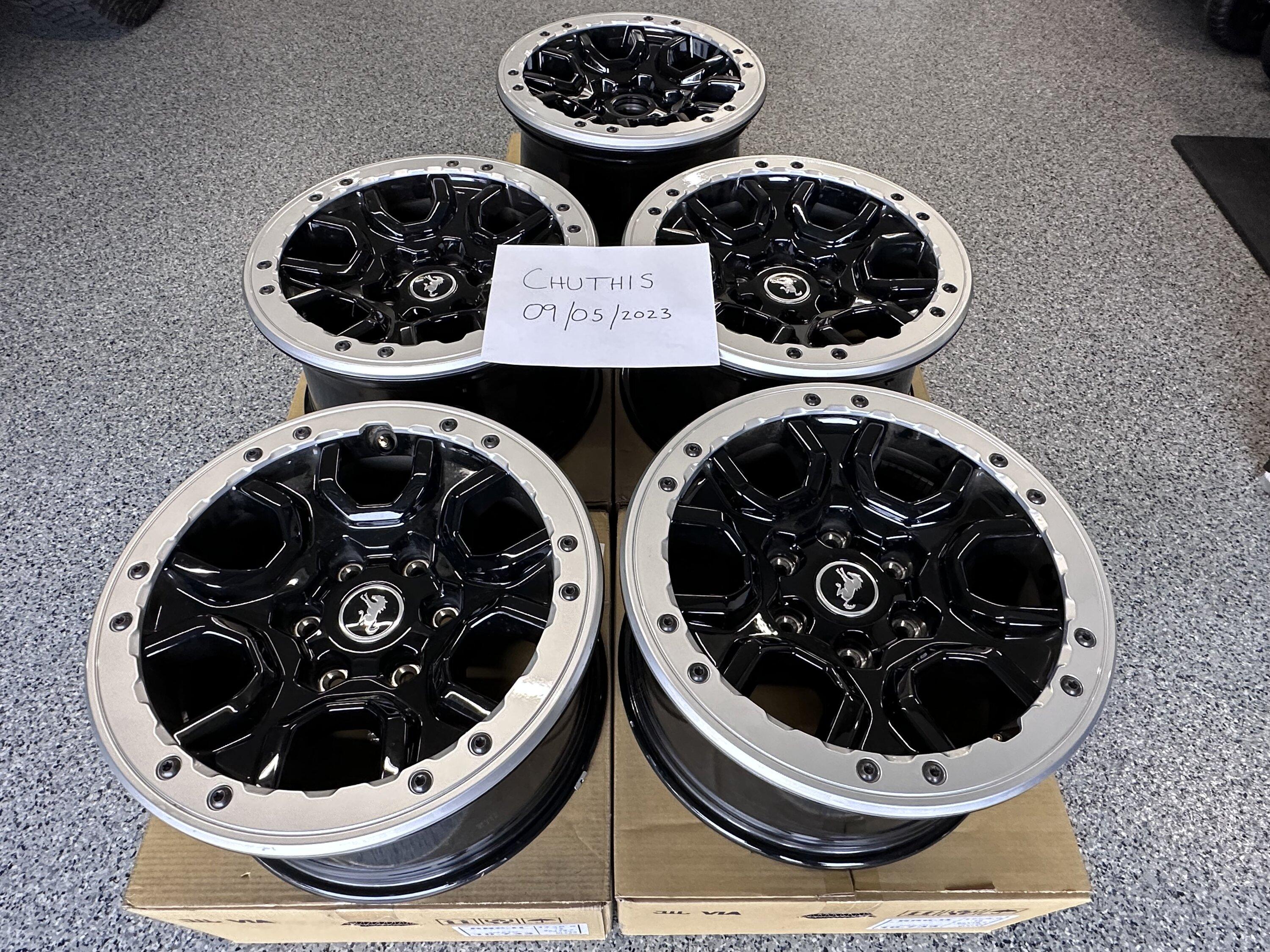 California - OEM Sasquatch wheels | Bronco6G - 2021+ Ford Bronco ...