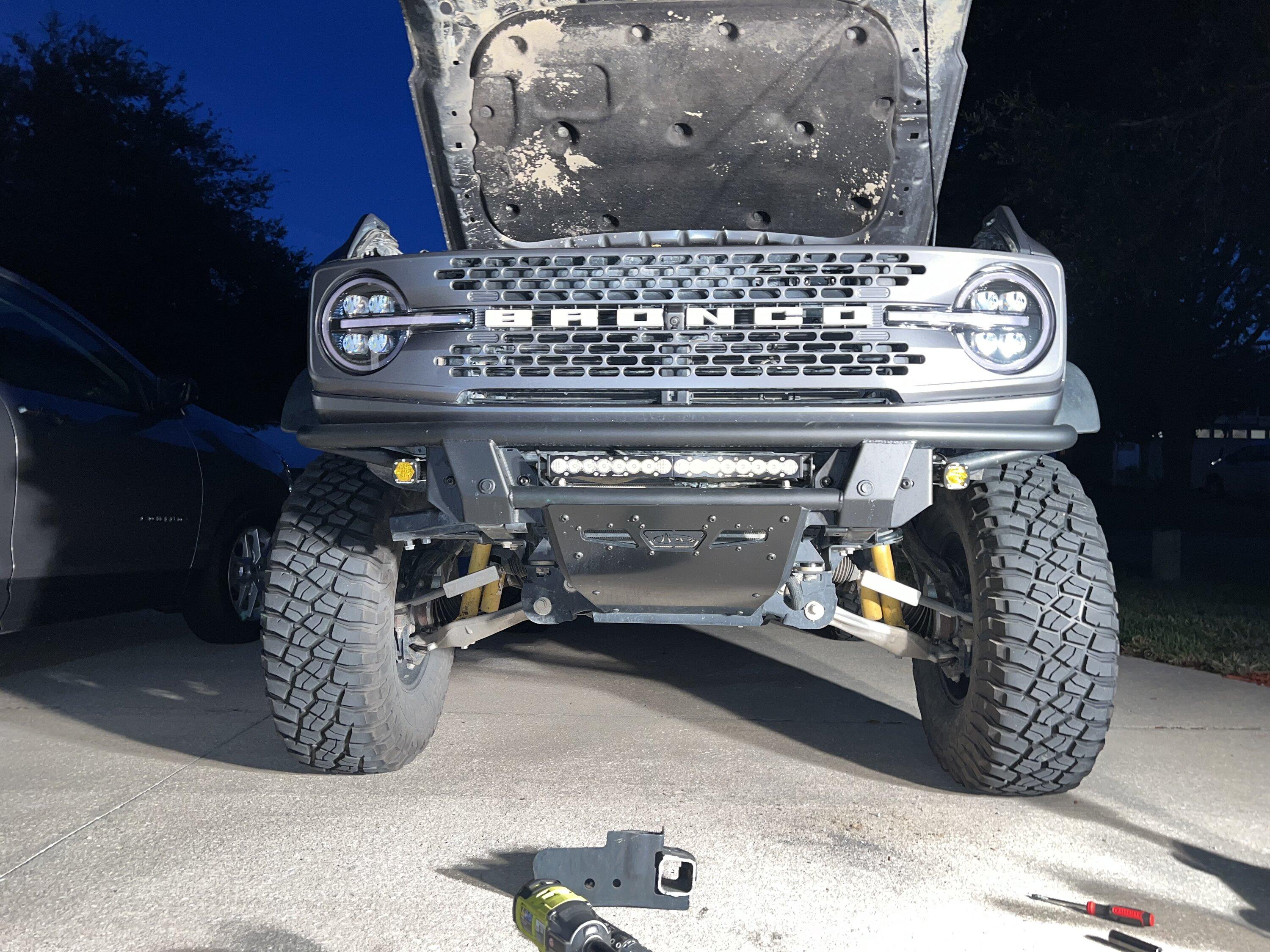 All New Form Lighting Headlights Installed! | Bronco6G - 2021+ Ford ...