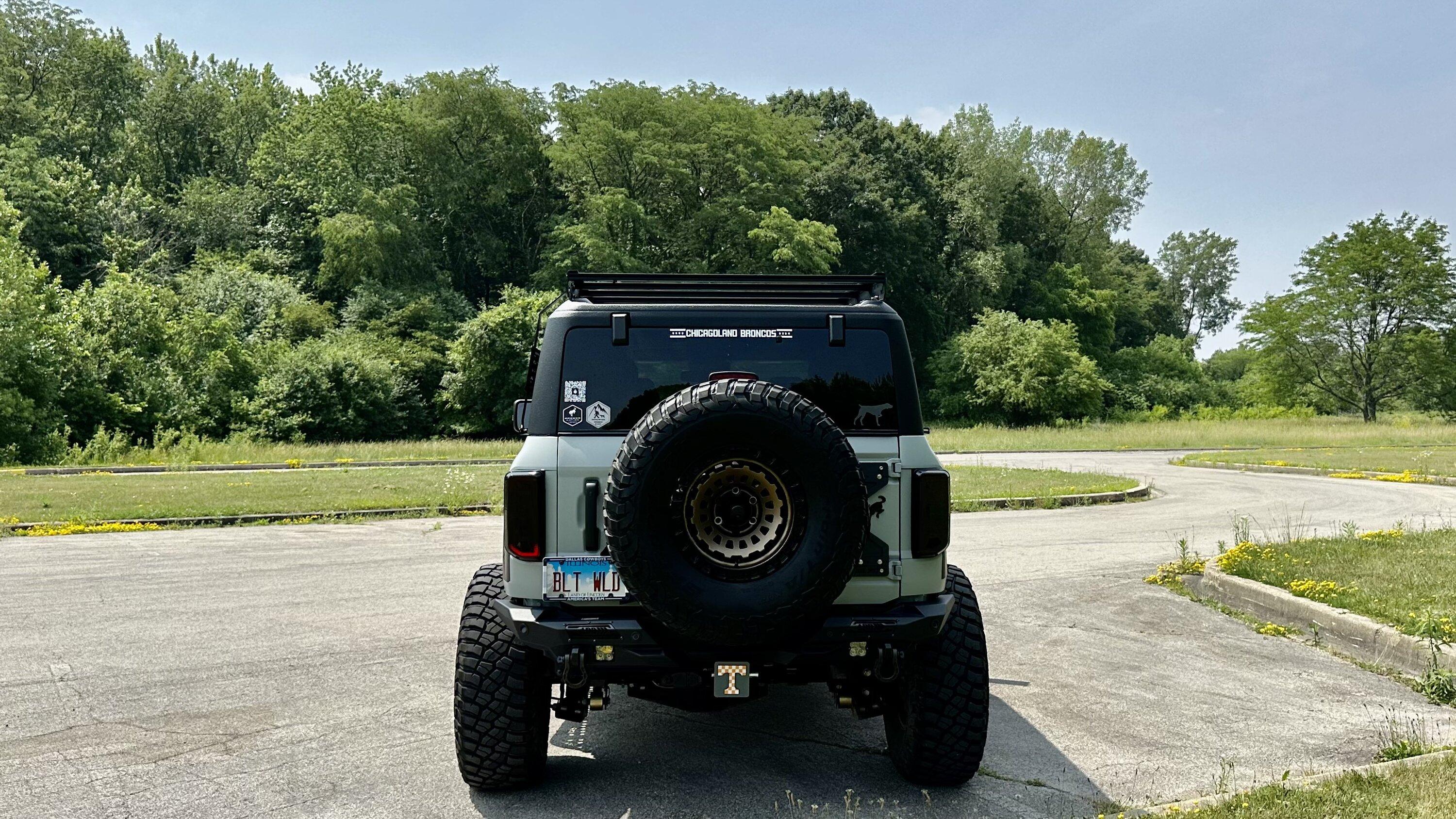 TrailRax rack on Anderson Composites Top | Bronco6G - 2021+ Ford Bronco ...