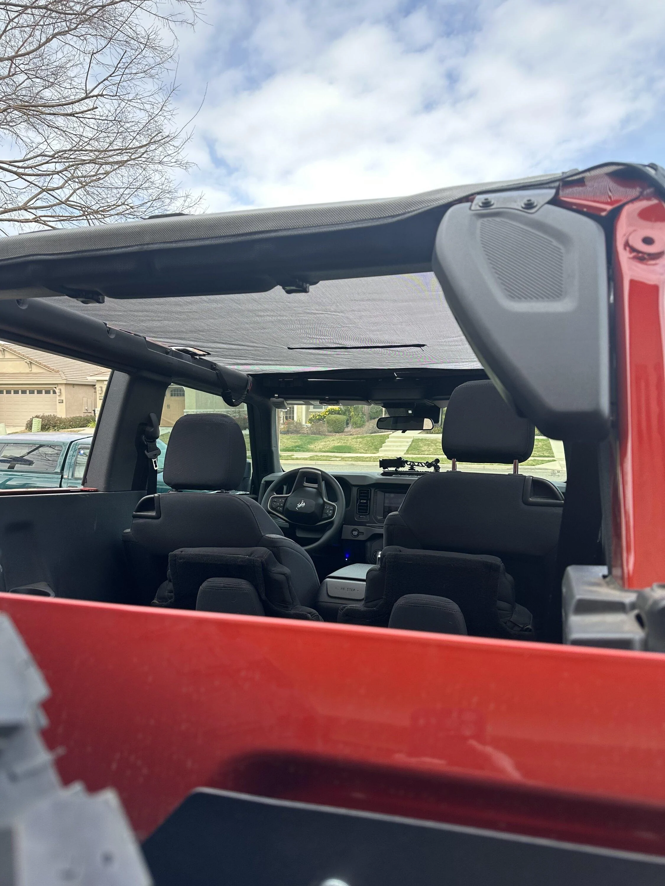 Roof Sunshade For Front Section Only | Bronco6G - 2021+ Ford Bronco ...
