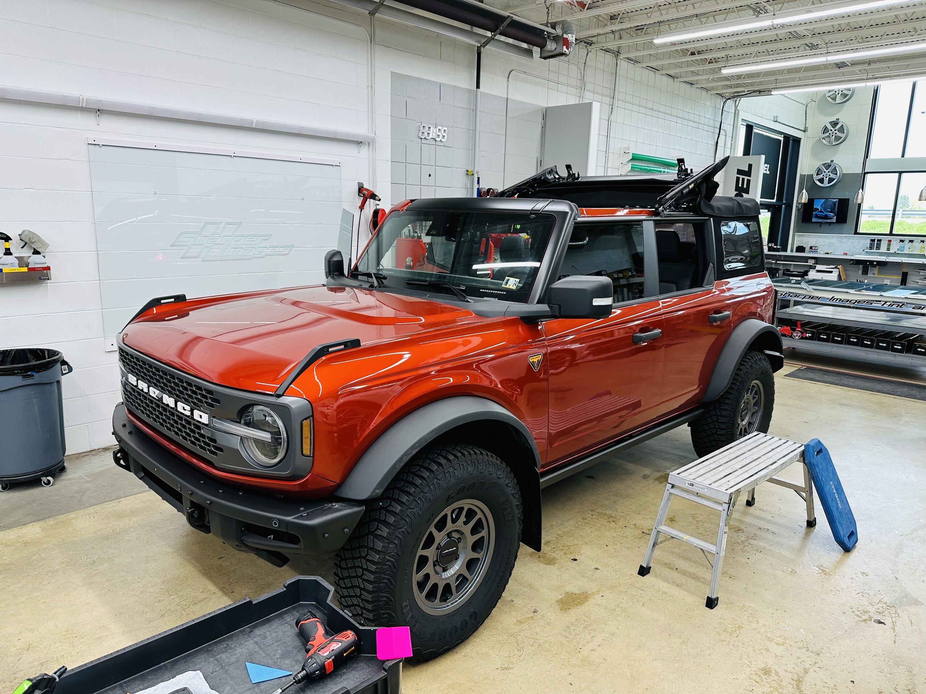 Front Pillar Blackout | Bronco6G - 2021+ Ford Bronco & Bronco Raptor ...