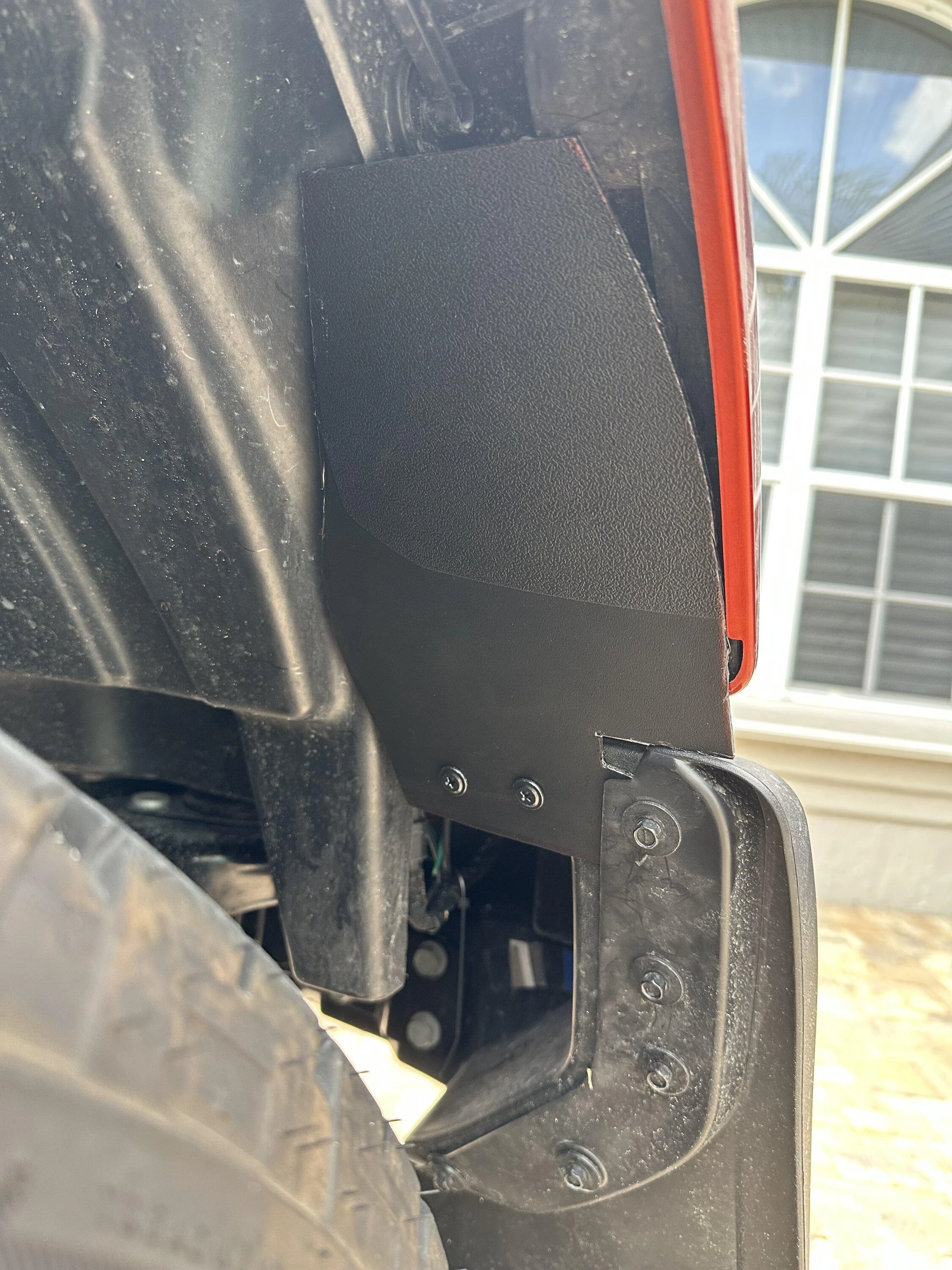 GapFlap, rear oem mud flap gap for non sas fenders | Bronco6G - 2021 ...